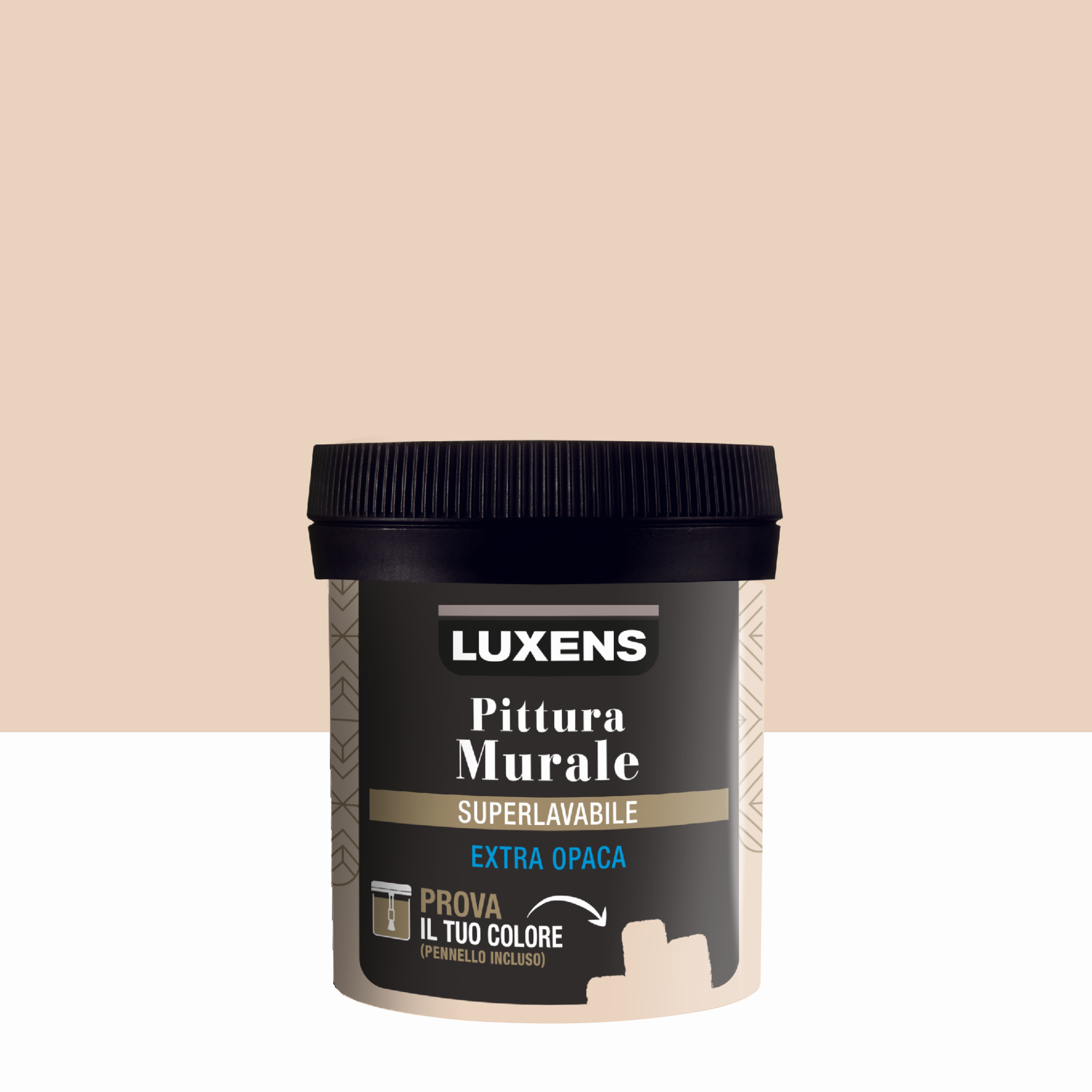 Tester vernice super lavabile, LUXENS rosa havana 6 opaco, 0.075 L ...