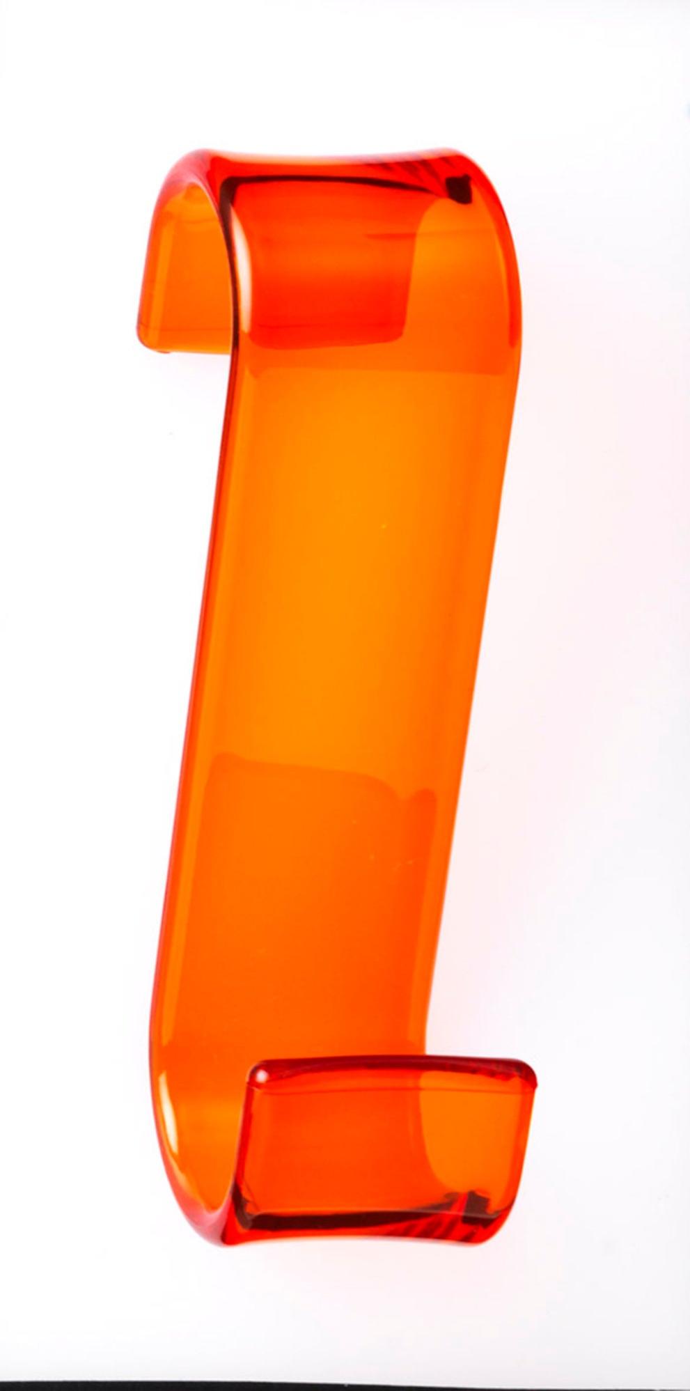 Gancio da appendere SENSEA Square in plastica arancione lucido | Leroy ...