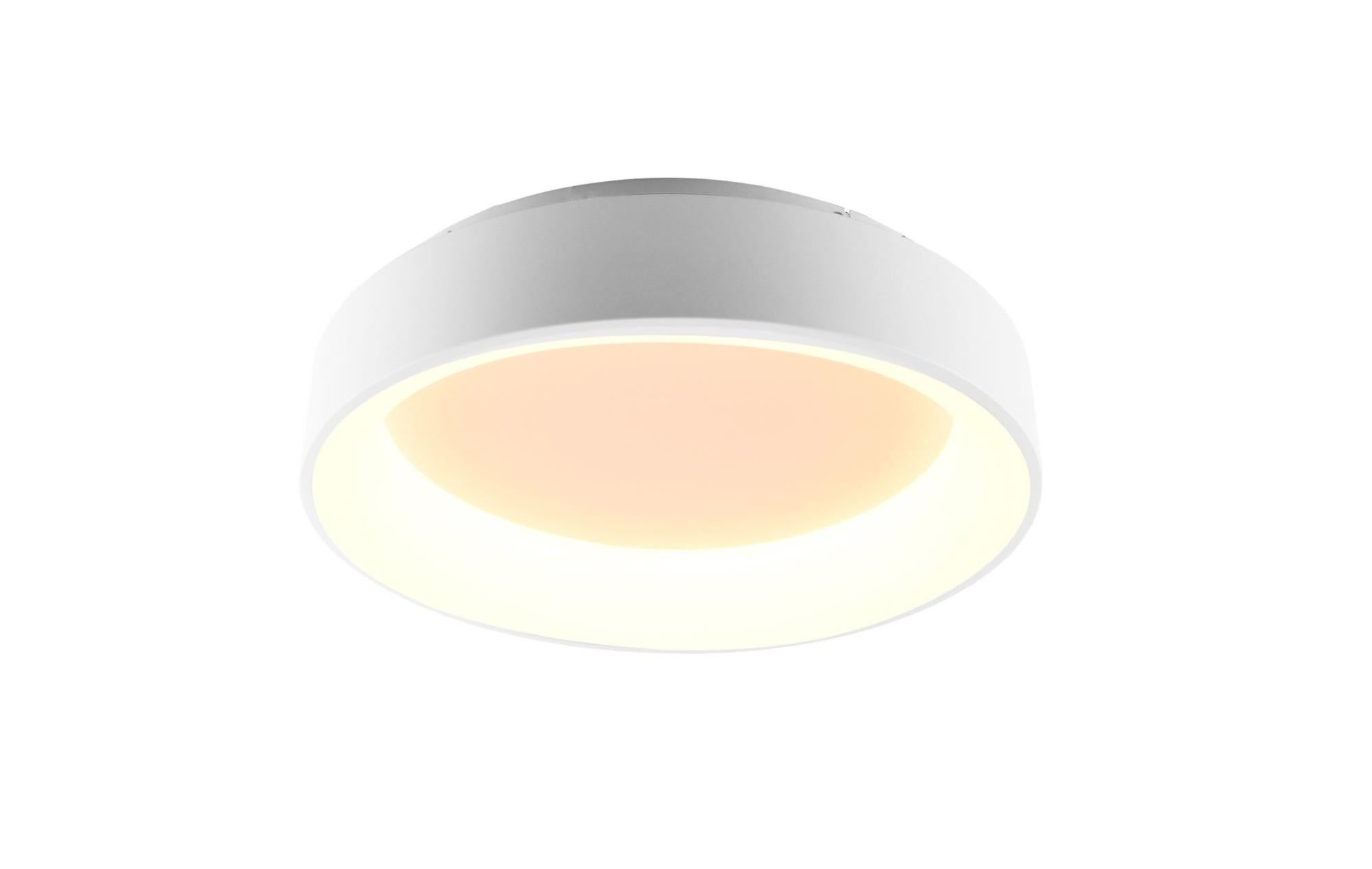 Plafoniera moderno LED Noah, bianco Ø 60 cm LUCE AMBIENTE DESIGN ...