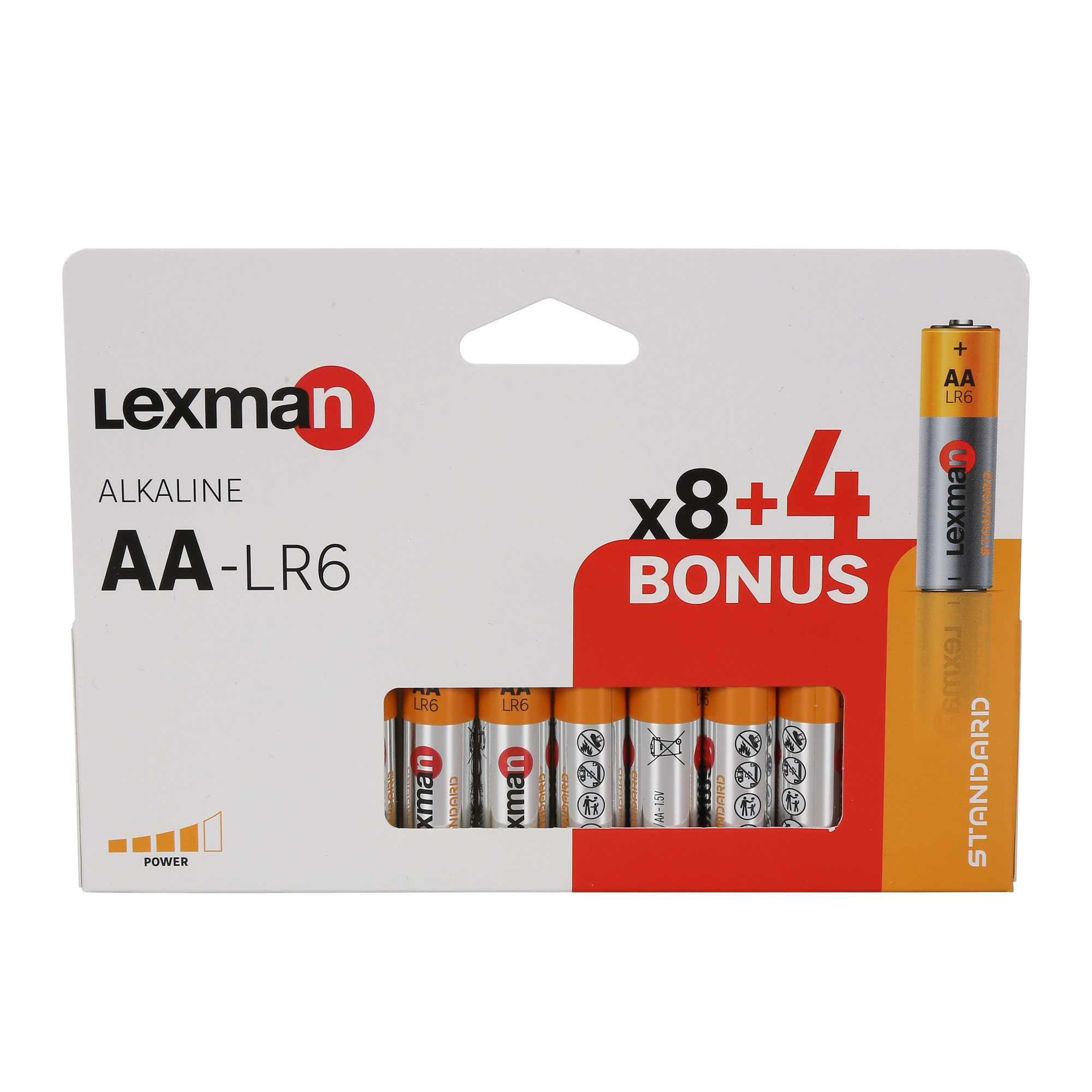 Pila LR06 AA LEXMAN 12 batterie | Leroy Merlin