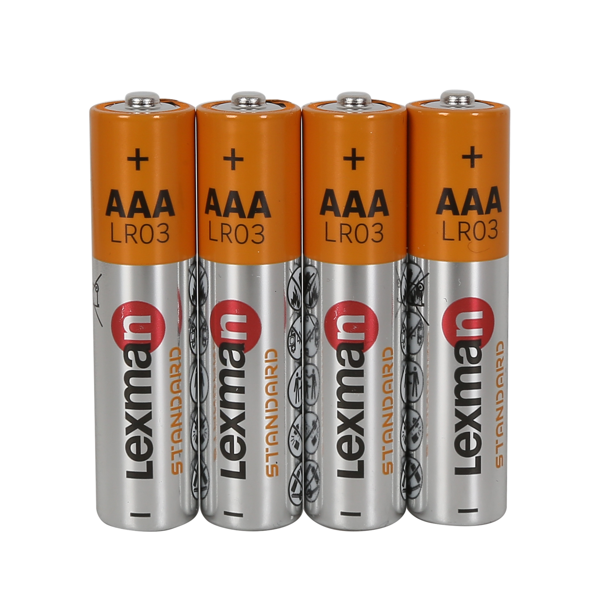Pila alcalina LR03 AAA 1.5 V LEXMAN 4 batterie | Leroy Merlin
