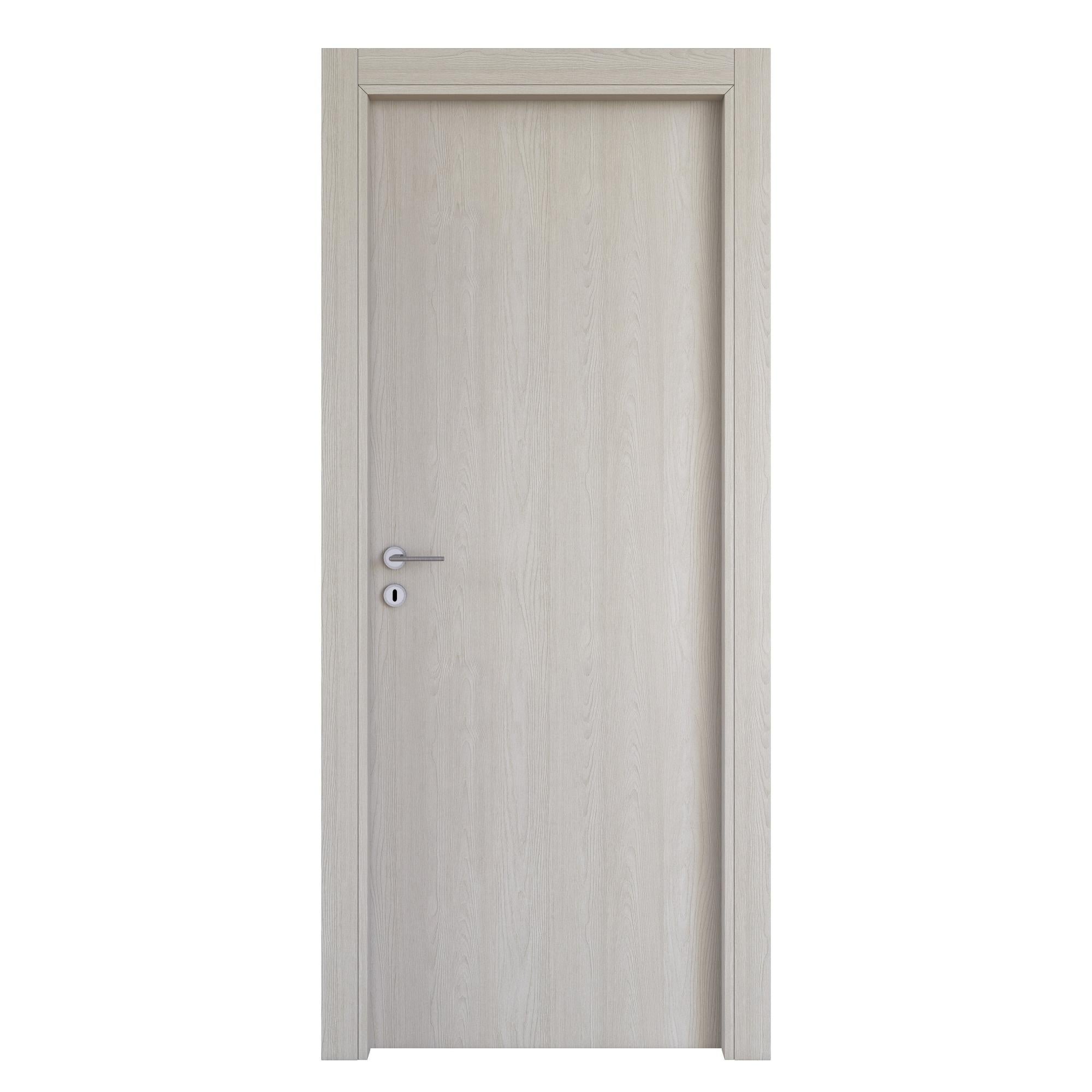 Porta One frassino L 80 x H 210 cm reversibile | Leroy Merlin