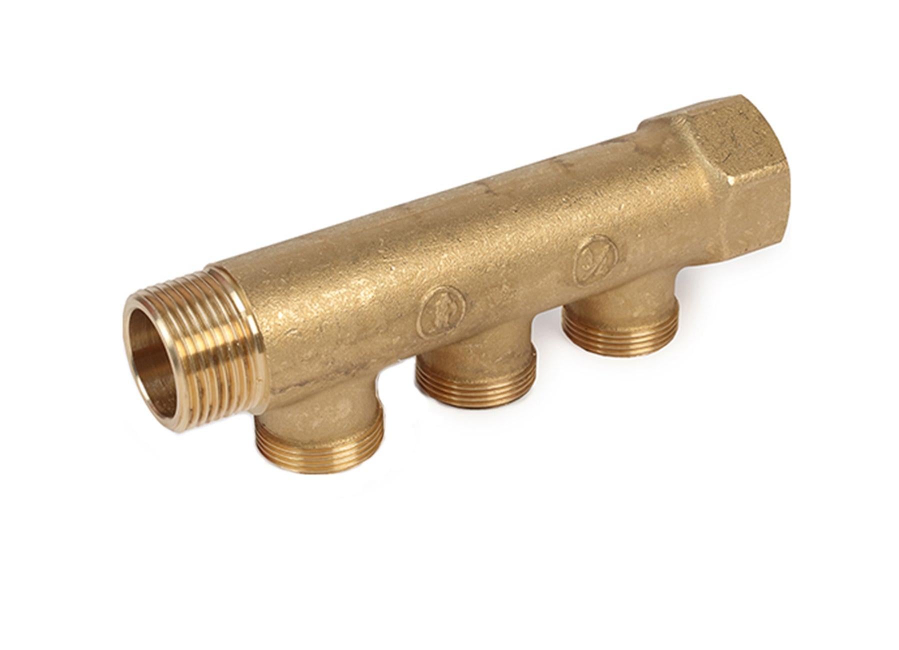 Collettore semplice GIACOMINI 3 vie in uscita Maschio in ingresso M 3/4" | Leroy Merlin