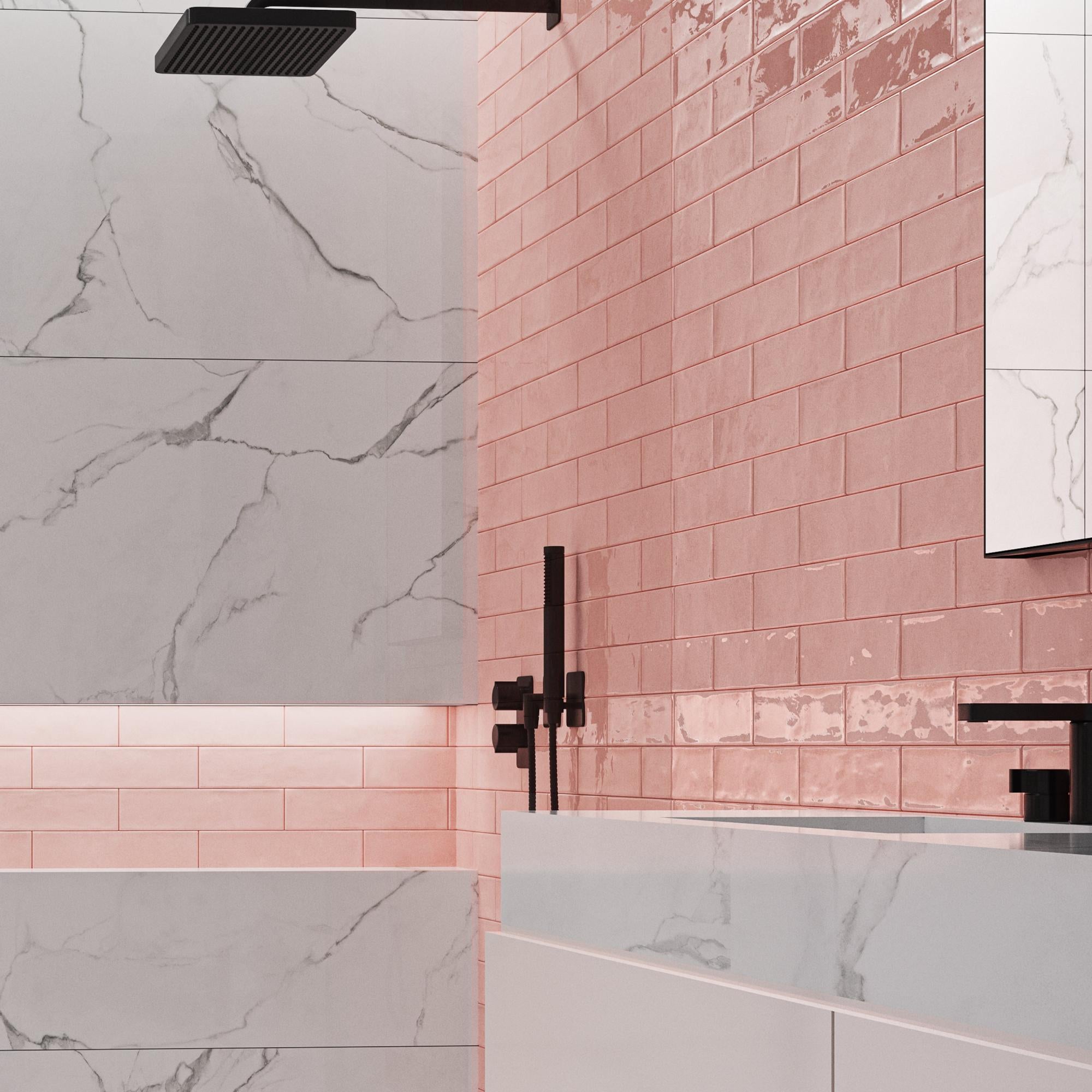 Piastrella per rivestimenti in gres porcellanato colore sp. 9.5 mm ...