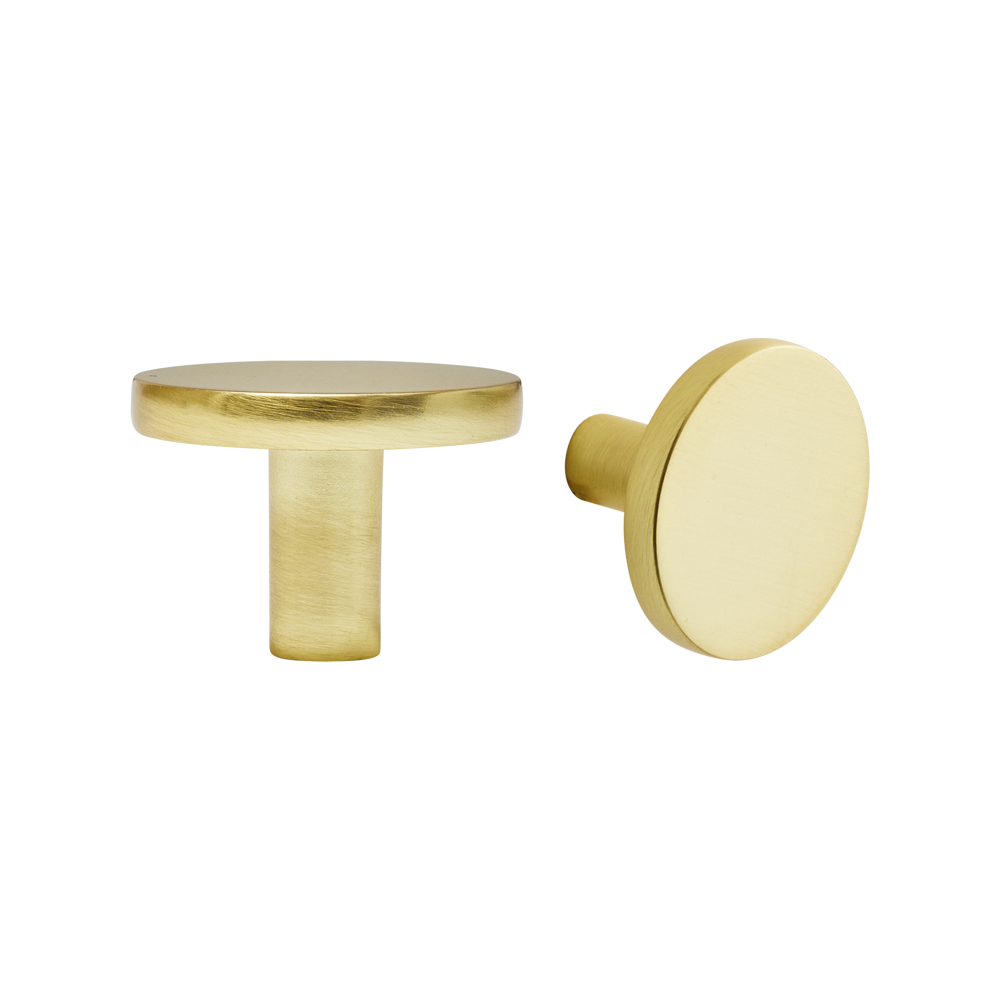 Pomolo per mobili jamy in alluminio ottone spazzolato 25 x 35 mm, 2 ...