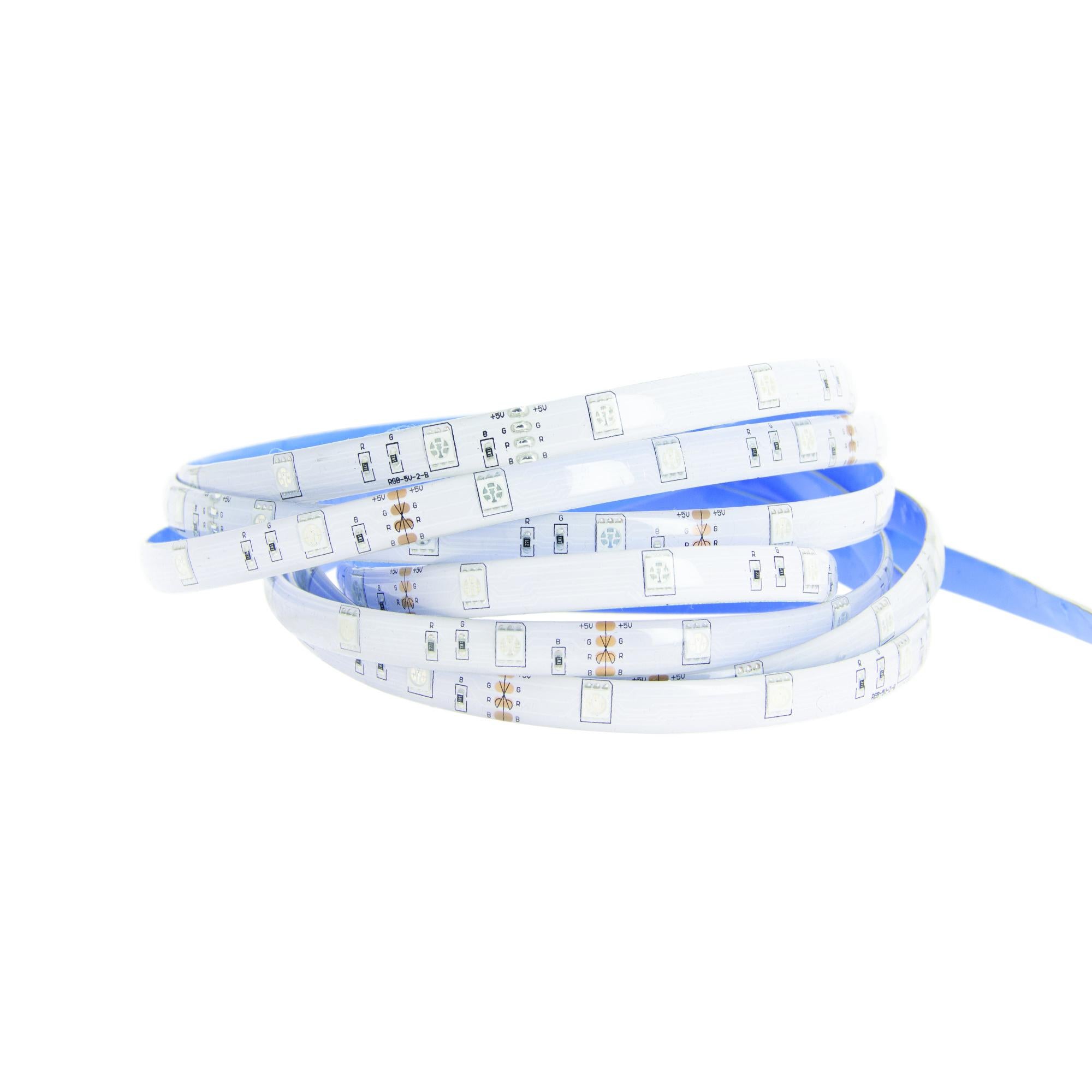 Striscia led Kozii 3m luce rgb multicolore RGBLM IP44 XANLITE | Leroy ...