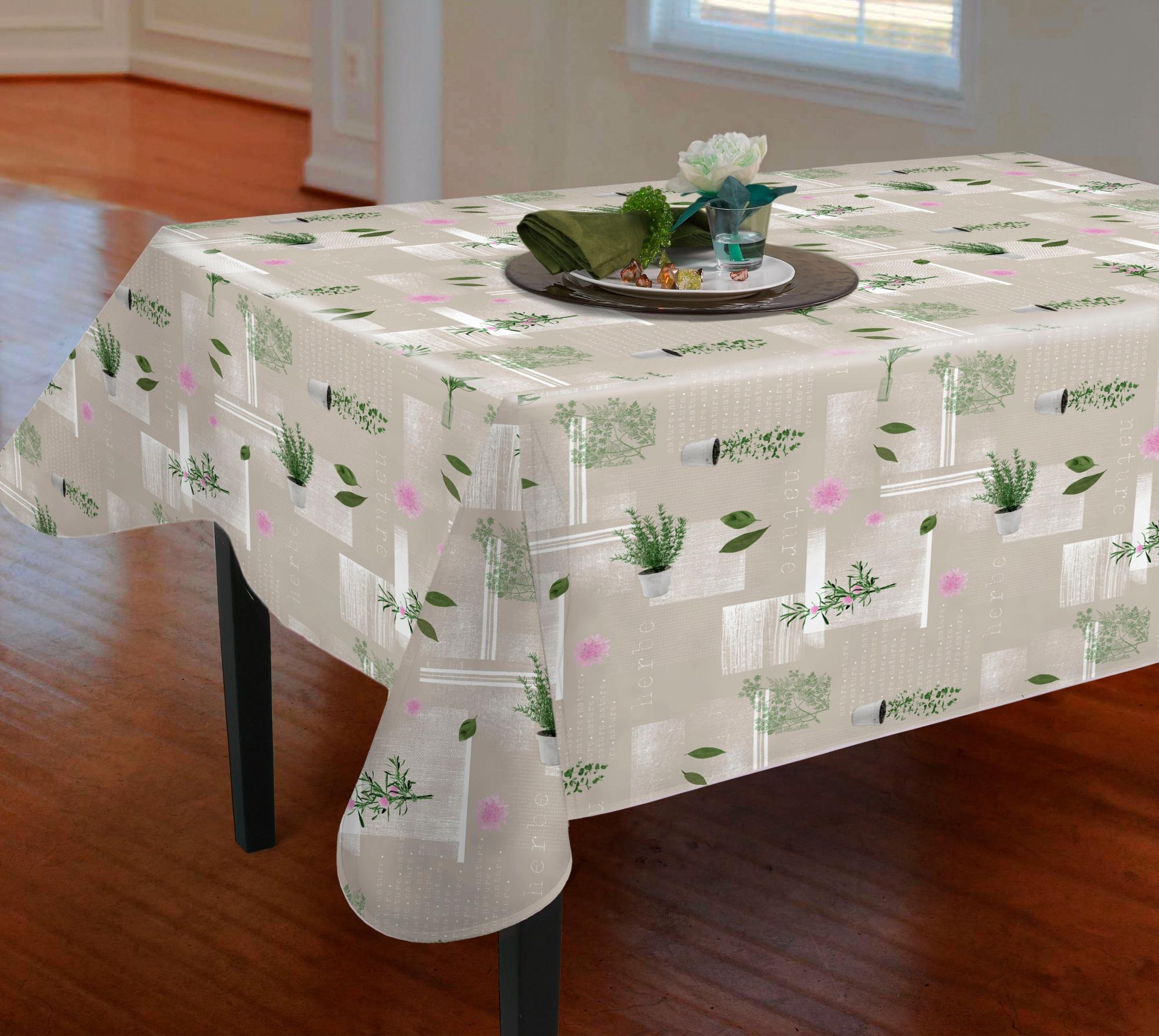 Tovaglia da tagliare su misura Cementina blu/bianco L140 cm | Leroy Merlin