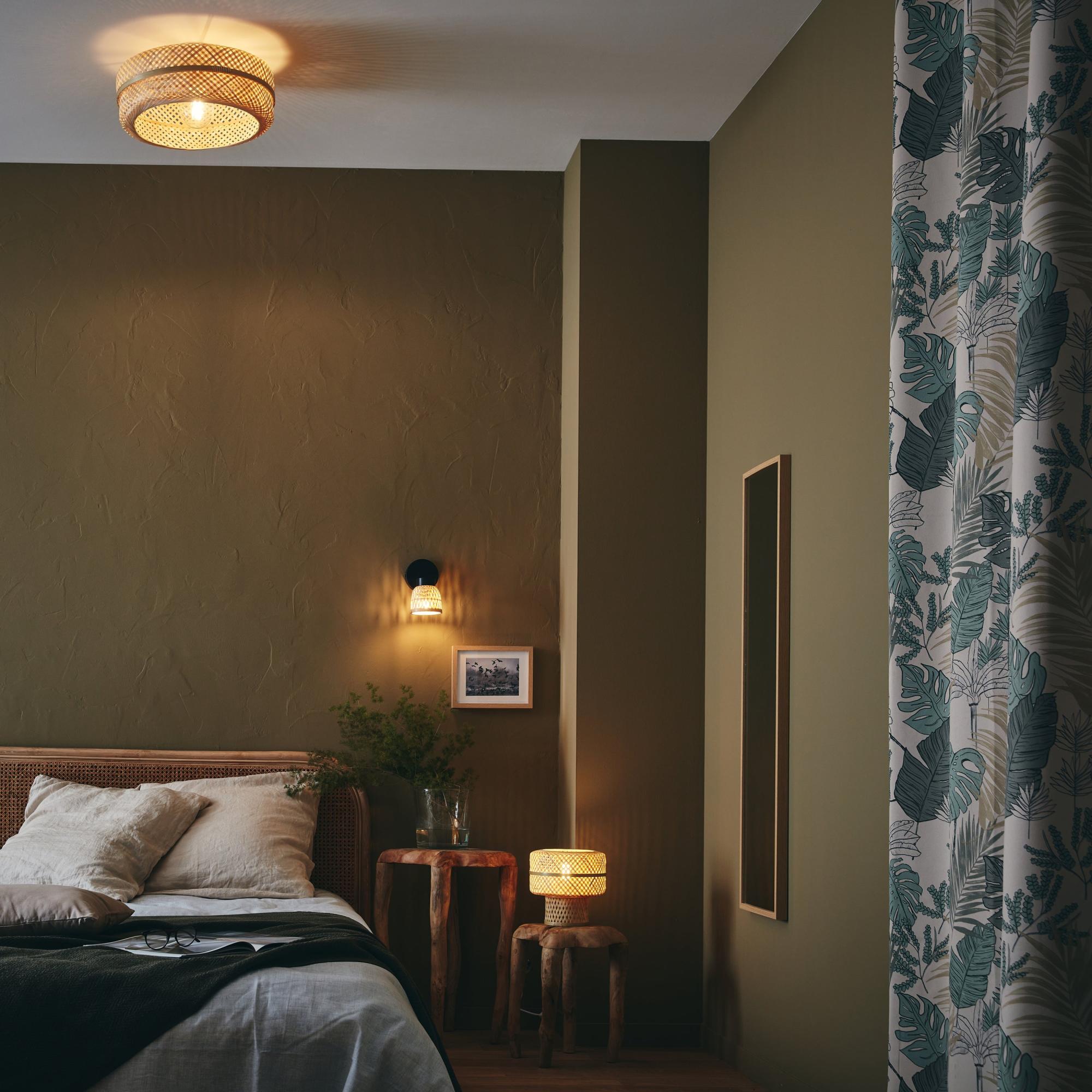 Faretto Ninon nero in metallo E14 INSPIRE | Leroy Merlin