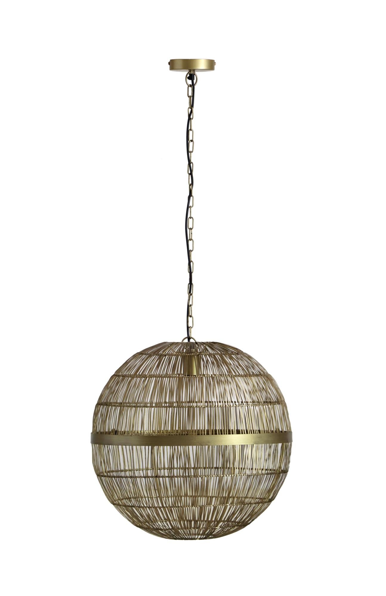 Lampadario Moderno Rave ottone in ottone, GLOBO | Leroy Merlin