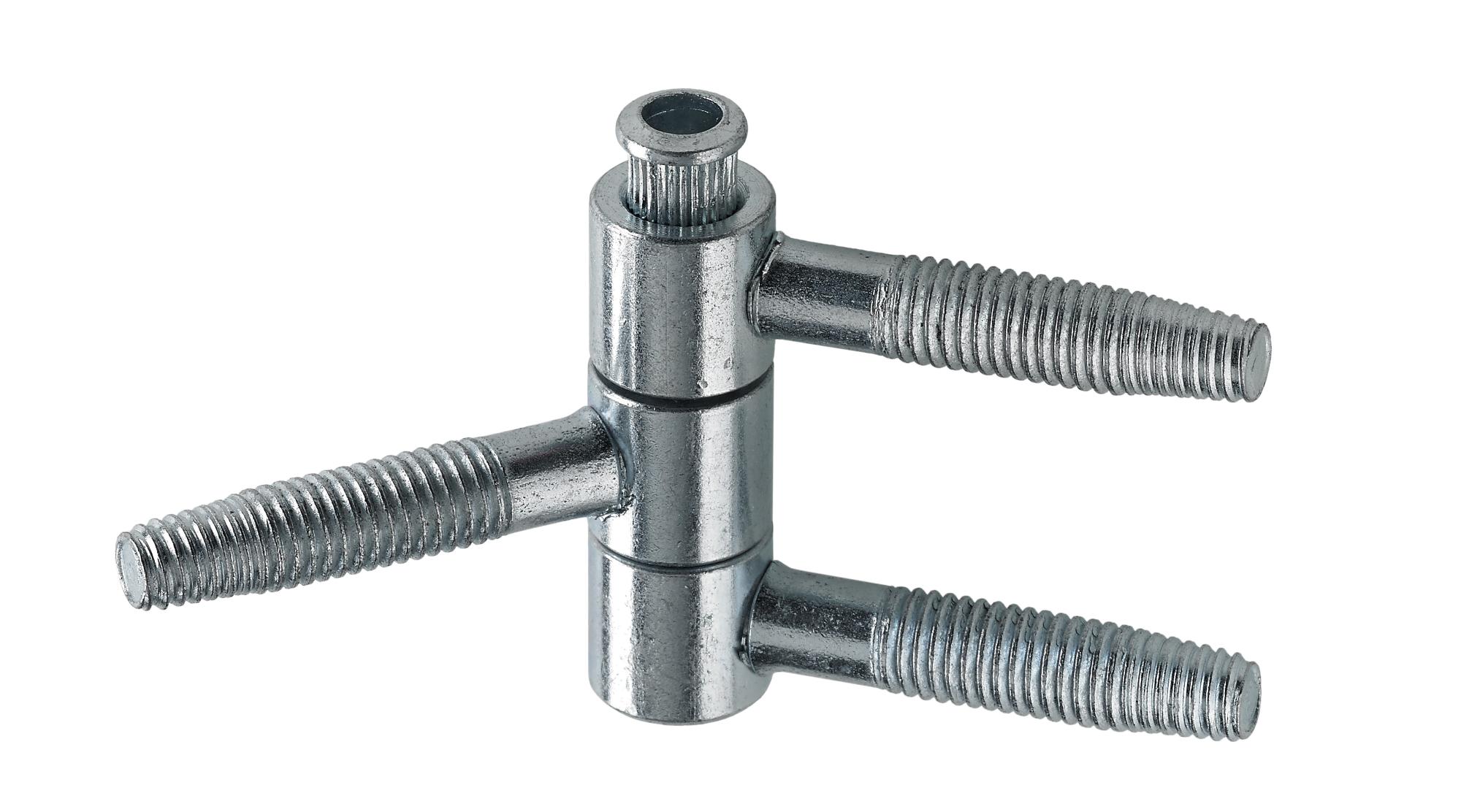 Cerniera per mobili anuba HETTICH acciaio L 14 x H mm apertura 180 °, 2 ...