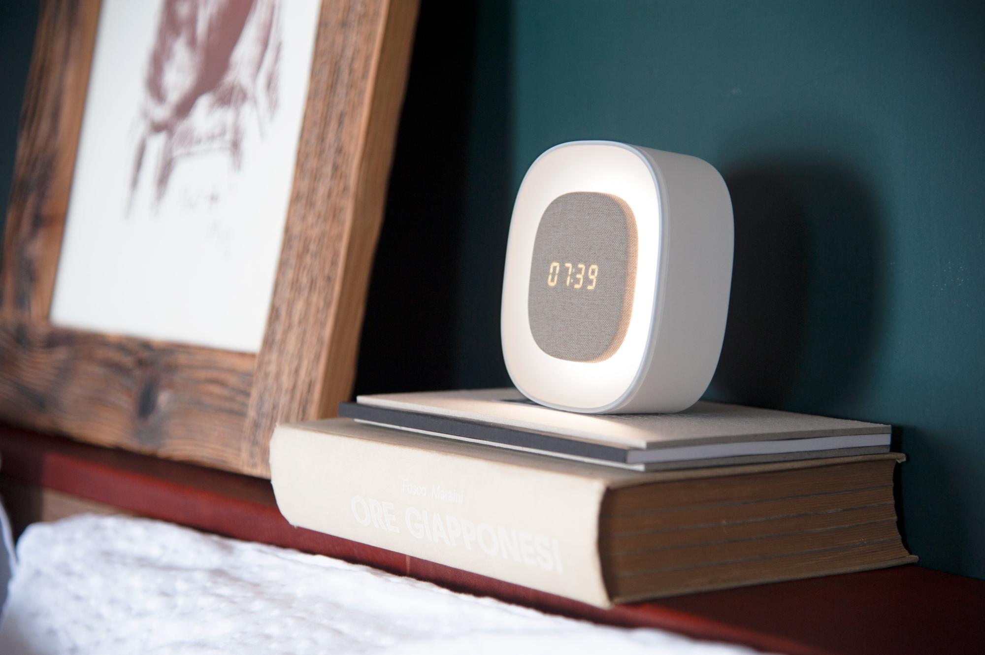 Lampada da comodino LED Wake up beige bianco naturale dimmerabile ...