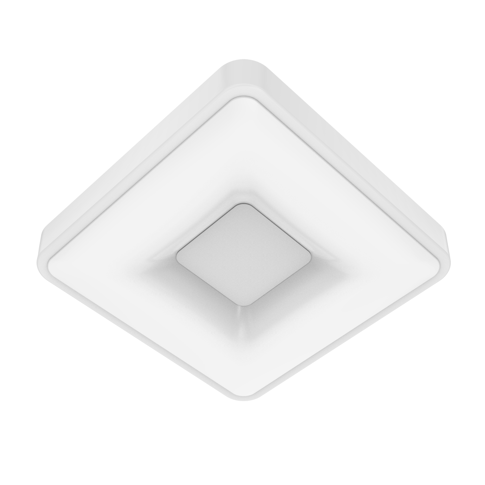Plafoniera LED design Piazo, bianco 38x6.8 cm, luce CCT, 2500 LM ...