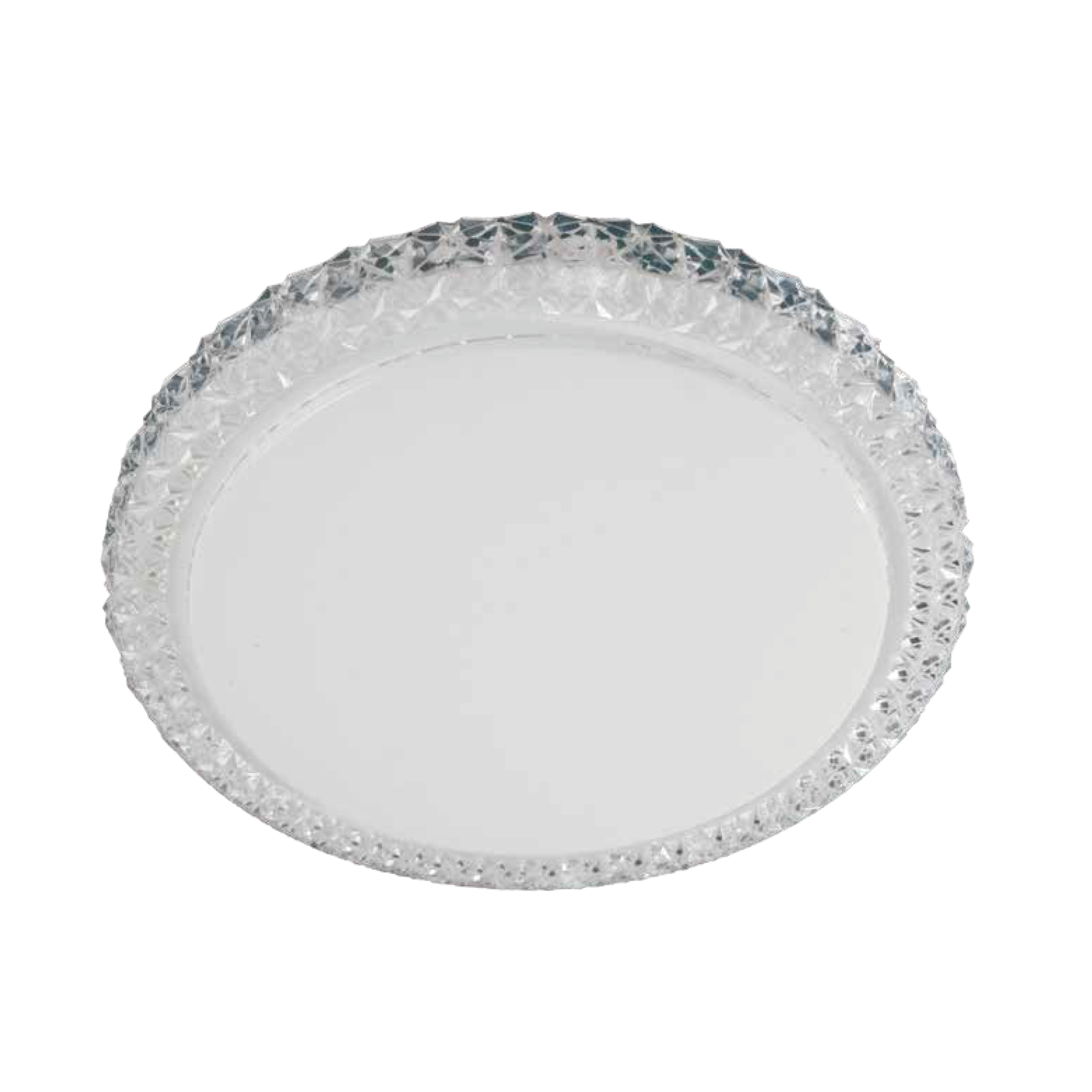 Plafoniera LED neoclassico Diamond, bianco Ø 30 cm, luce CCT, 832 LM ...