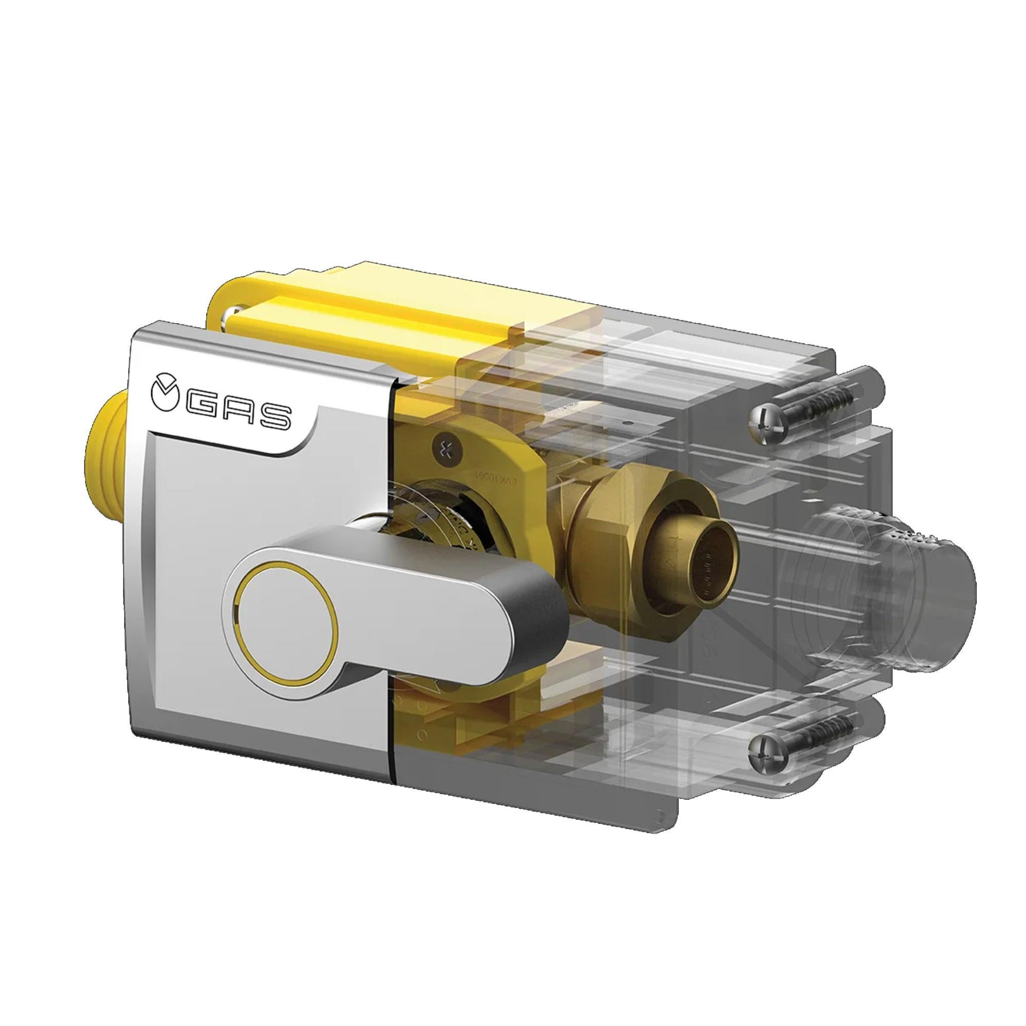 Collettore semplice TECO 1 vie in uscita M 3/4" in ingresso M 3/4 ...