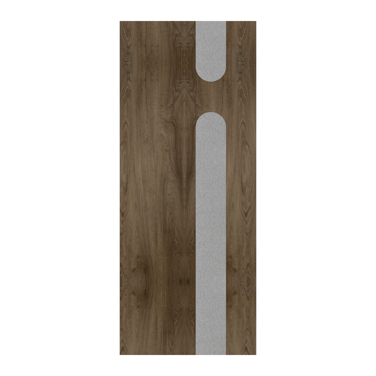 Pannello per porta d'ingresso P390 pellicolato pvc marrone L 92 x H 210 ...