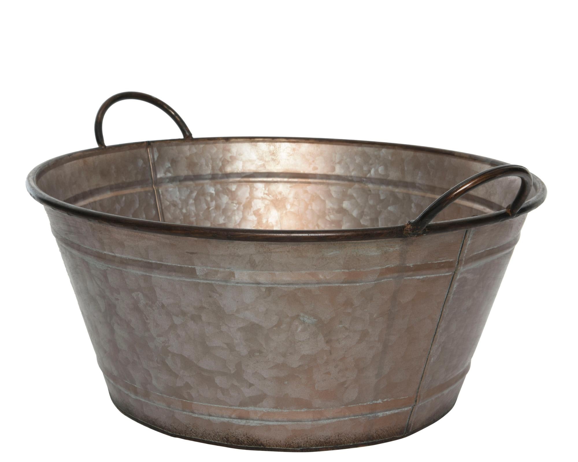 Decorazione in acciaio SECCHIO ZINCO D41,5 CM | Leroy Merlin