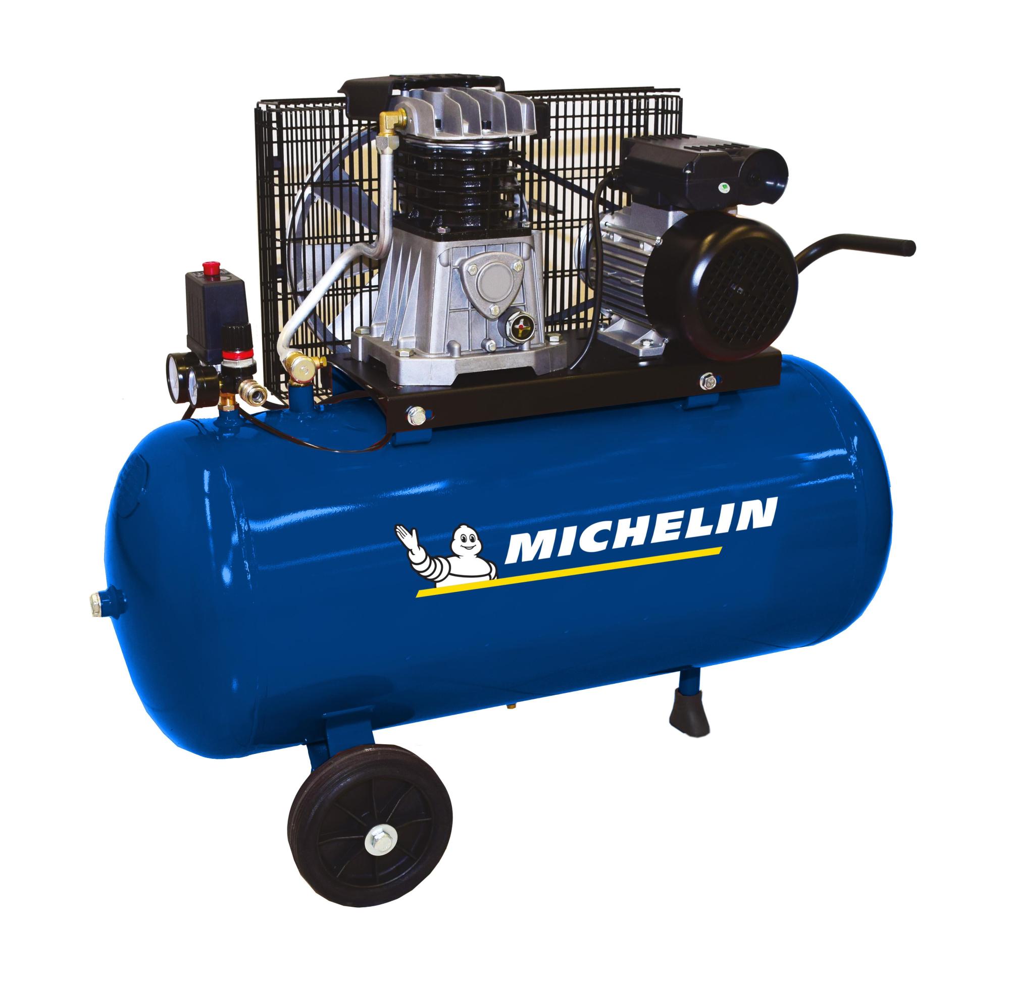 Compressore MICHELIN MB100/3, 2.6 hp, 10 bar, 100 litri | Leroy Merlin