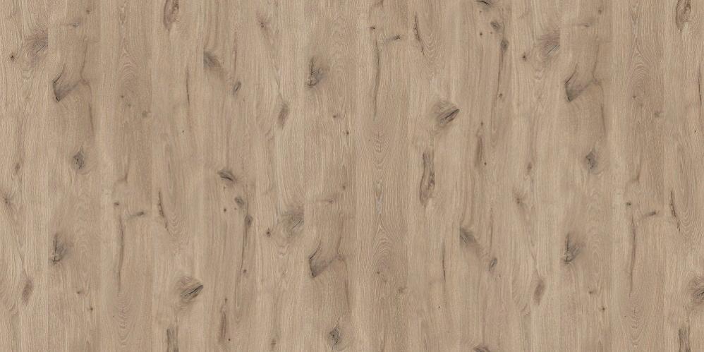 Piano di lavoro in legno rovere chiaro L 188 x , spessore 3.8 cm ...