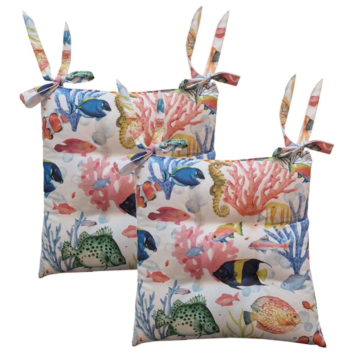 Cuscino per sedia 40 x 40 x Sp 8 cm , 2 pezzi | Leroy Merlin