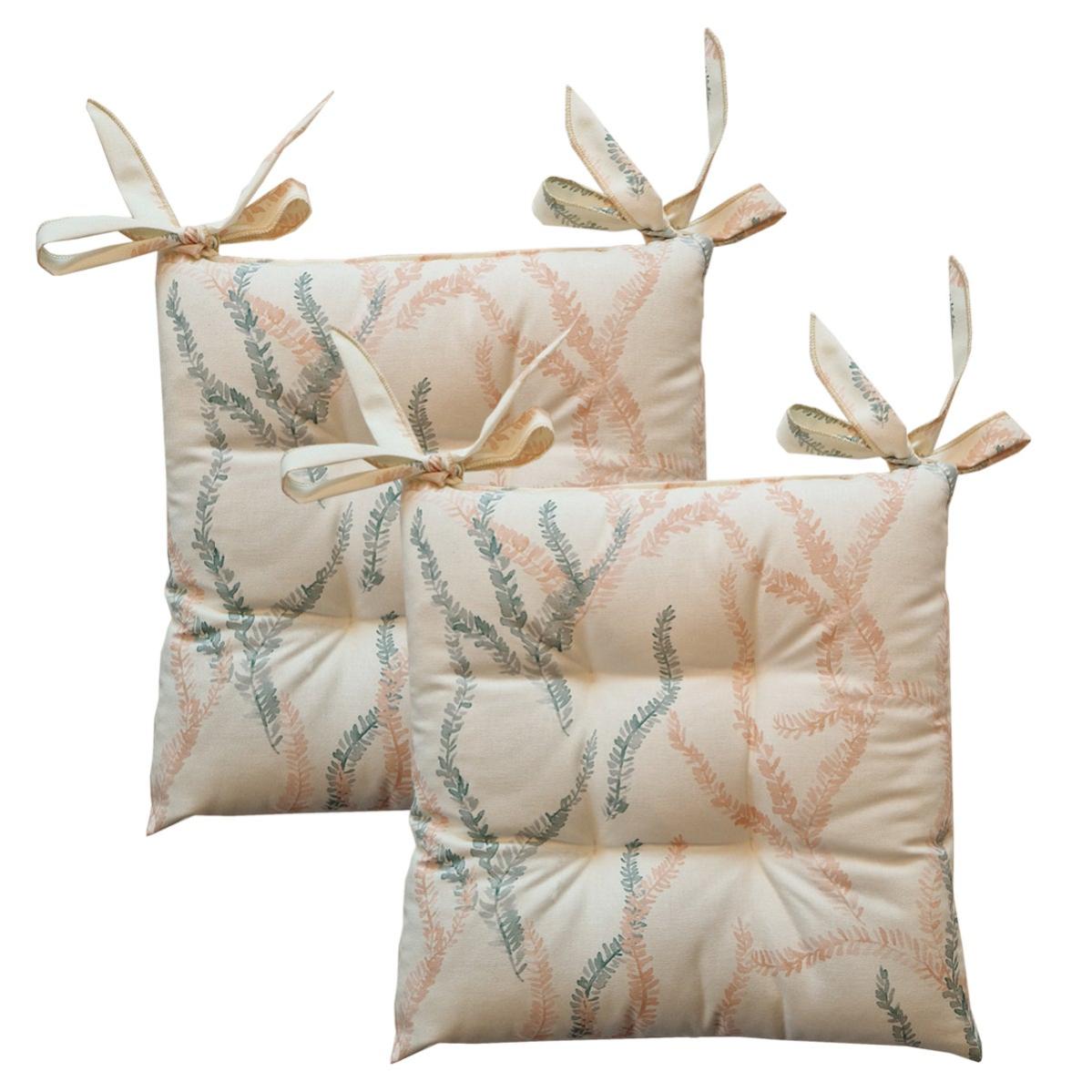 Set 2 cuscini per sedia 40 x 40 x Sp 4 cm | Leroy Merlin