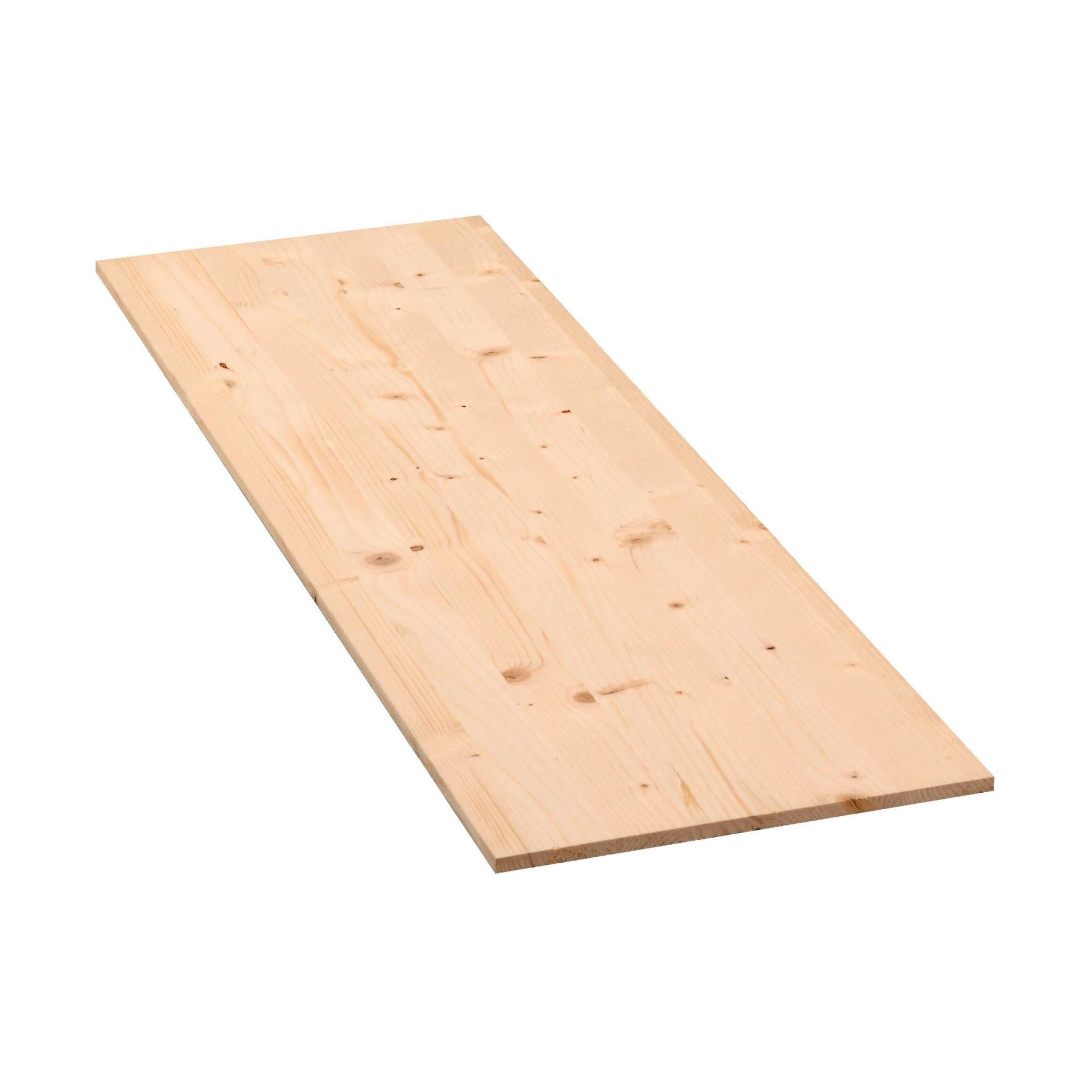 Tavola legno lamellare abete rosso 100 x 30 cm Sp 18 mm | Leroy Merlin