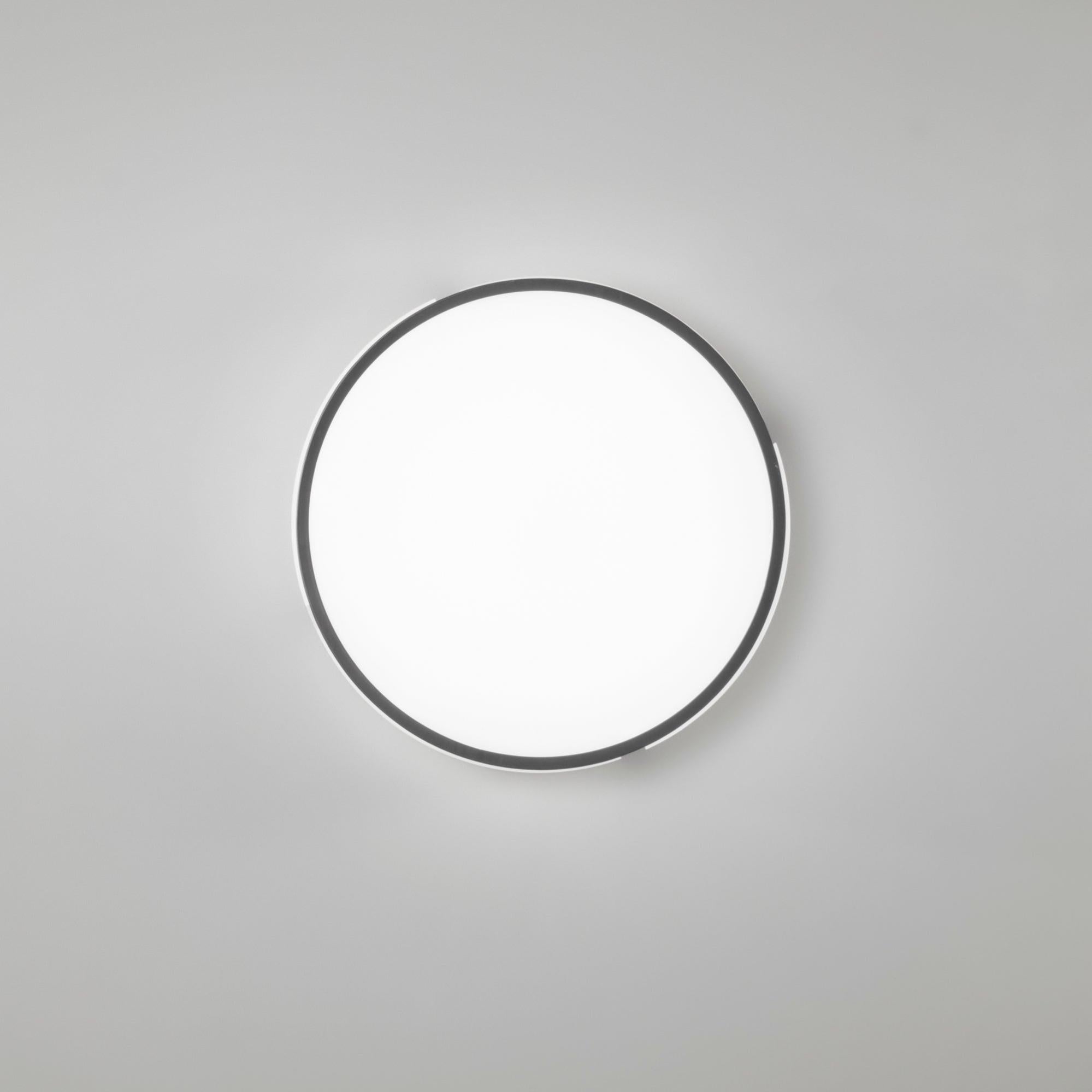 Plafoniera moderno LED Pangea, nero Ø 41 cm, luce CCT LUCE AMBIENTE ...