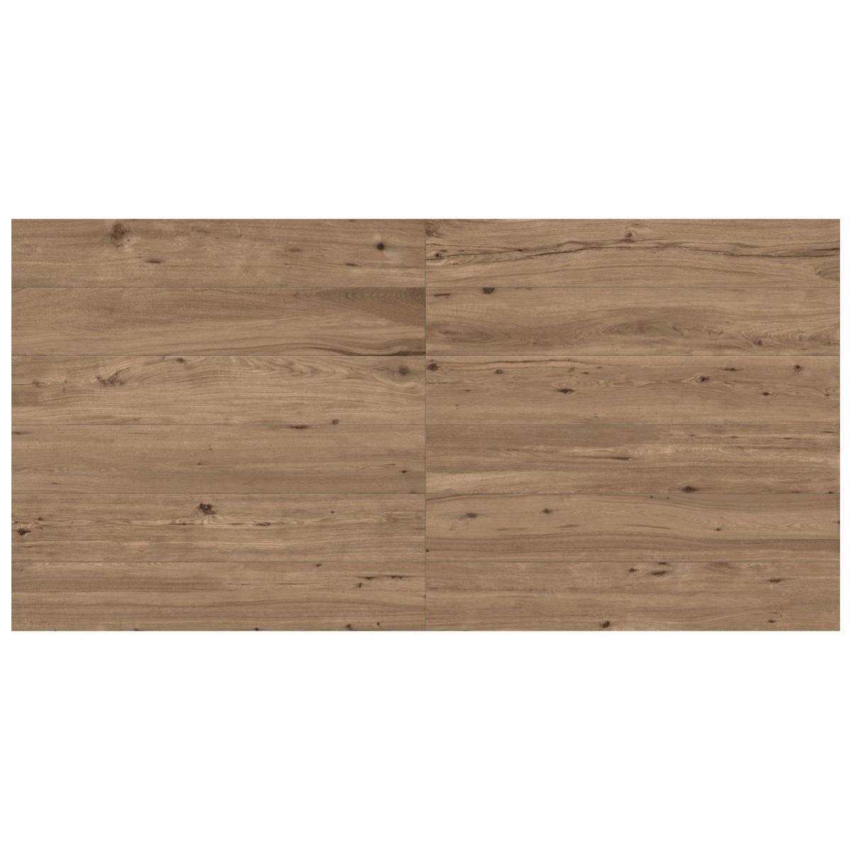 Gres porcellanato smaltato per interno effetto legno sp. 9 mm Padouk ...