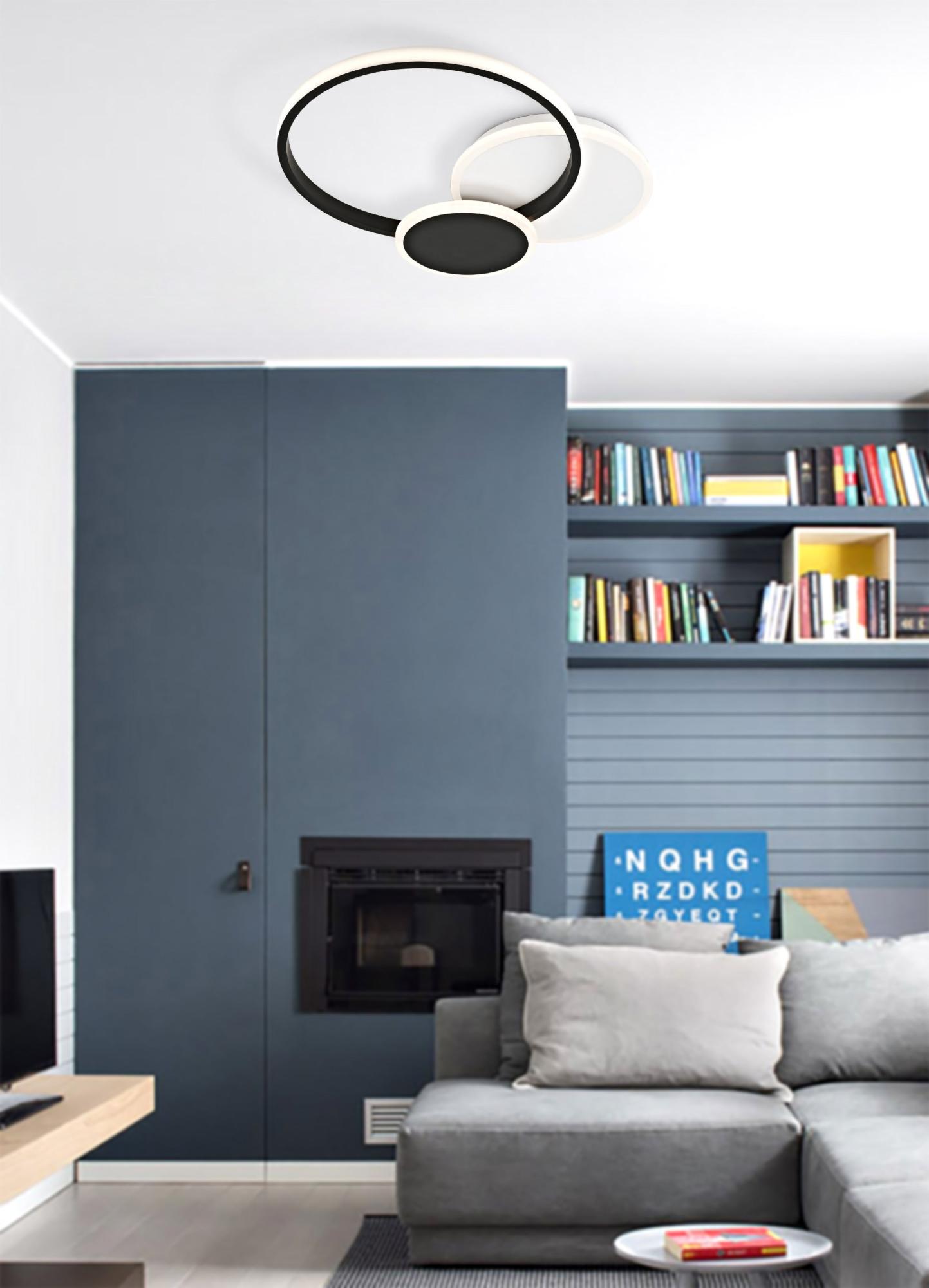 Plafoniera design Tara LED dimmerabile 34x44 cm, NOVECENTO | Leroy Merlin