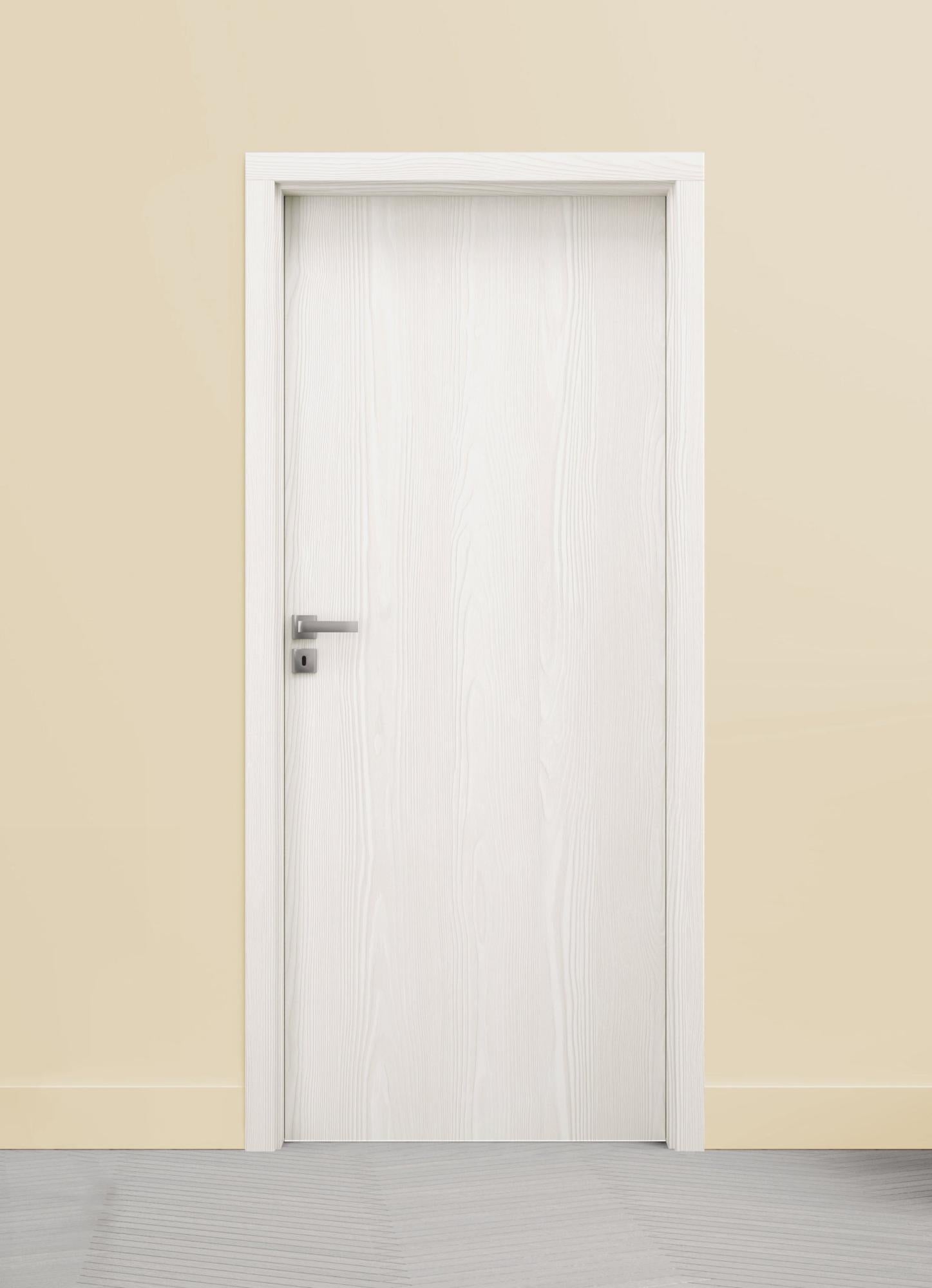 Porta battente Jam bianco venato L 70 x H 210 cm reversibile | Leroy Merlin