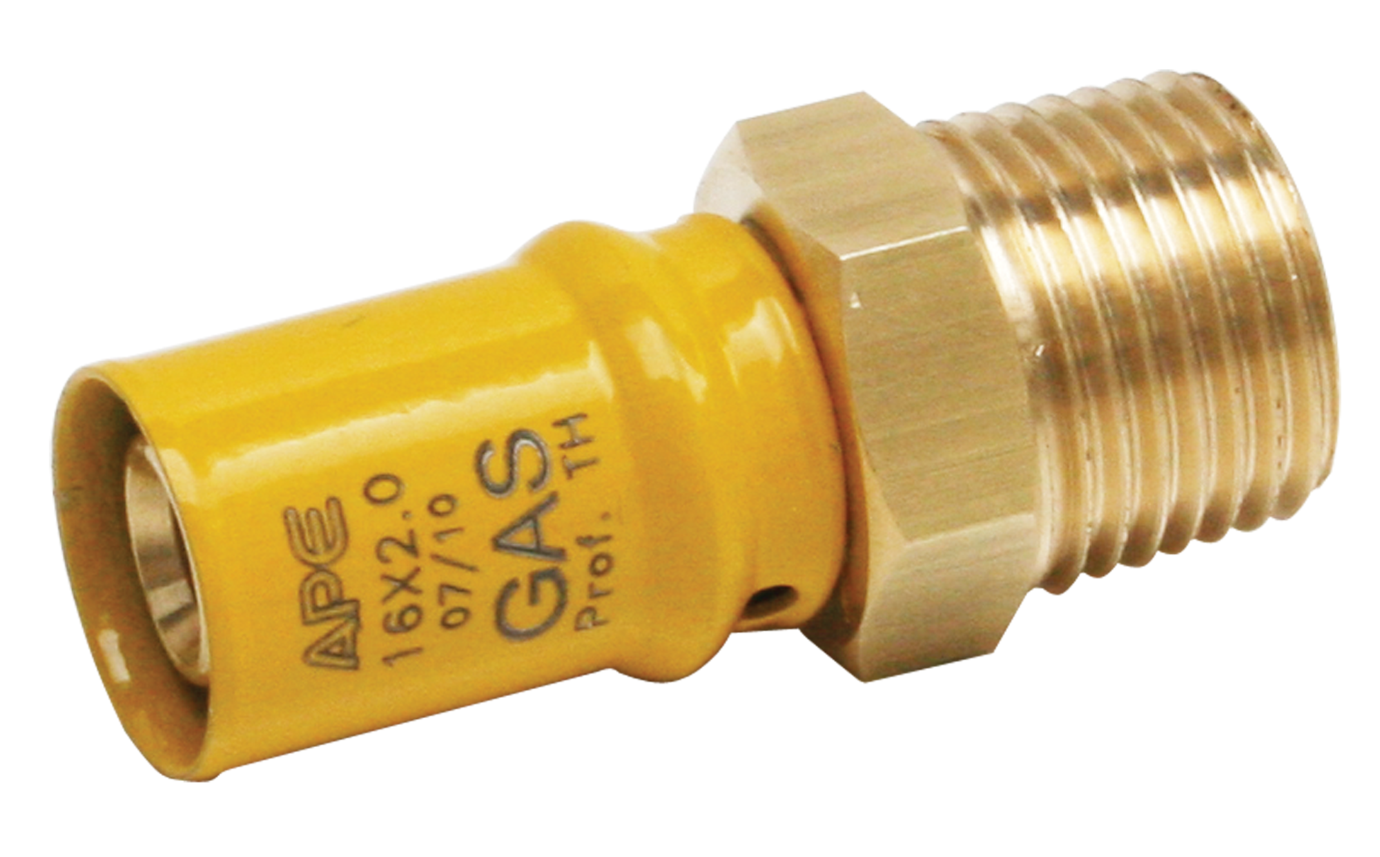 Raccordo gas da pressare APE M 1/2" x 20 in ingresso, impianto gas ...