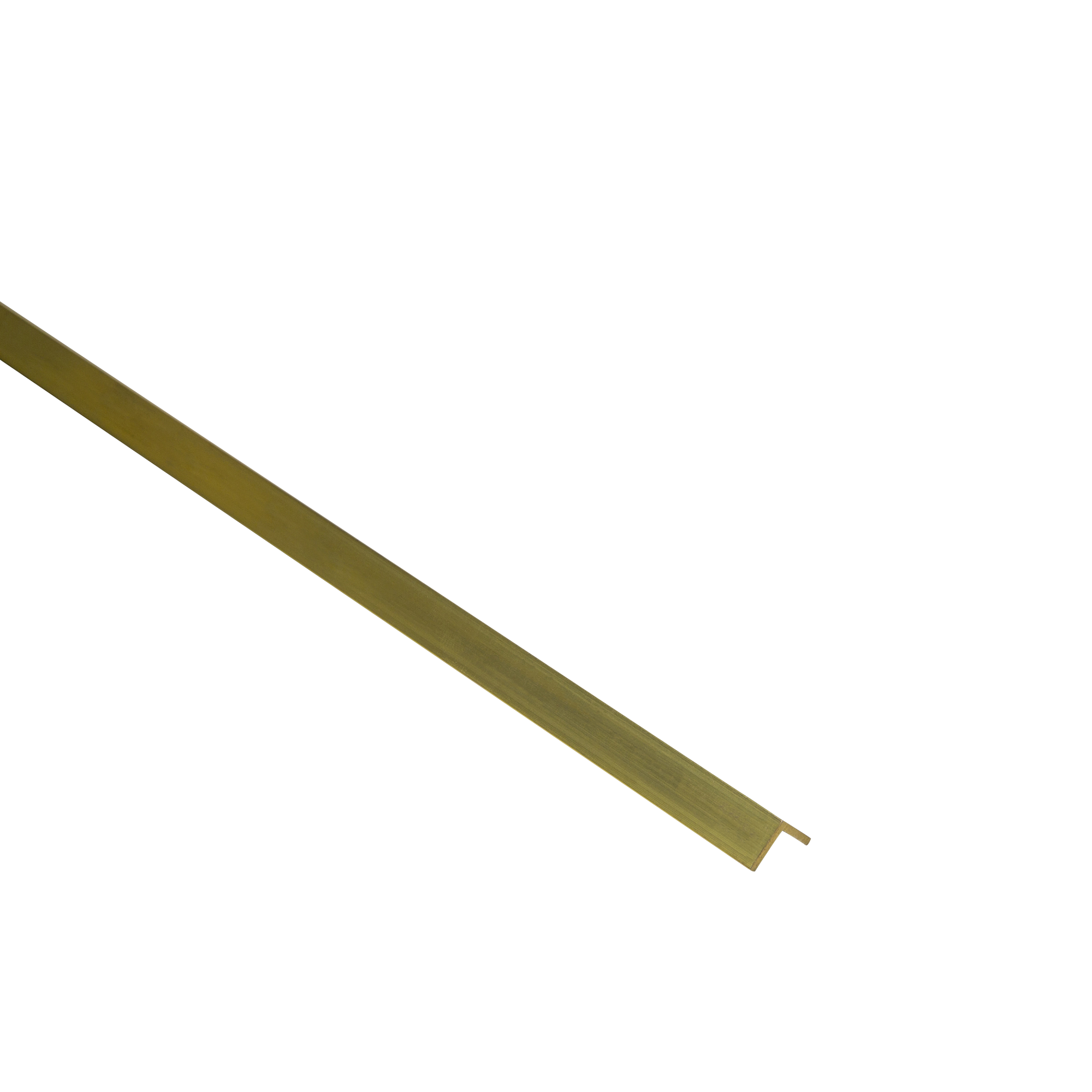 Profilo angolare simmetrico STANDERS in ottone ottone opaco L 1 m 8x8 ...