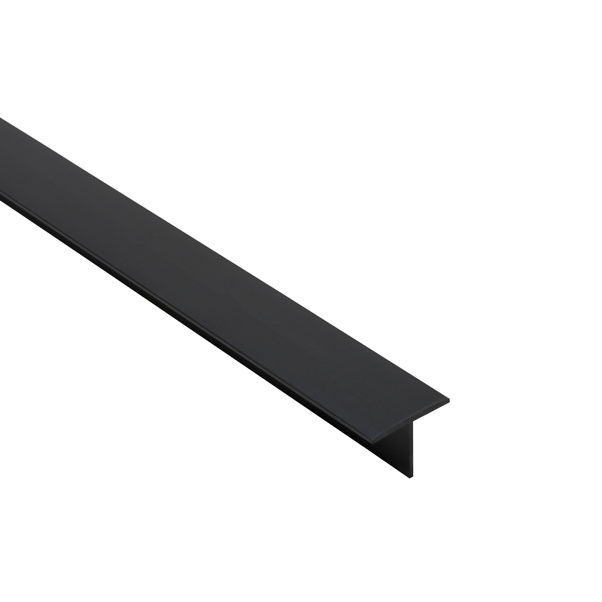 Profilo a t STANDERS in pvc nero opaco L 1 m 18x25 mm | Leroy Merlin