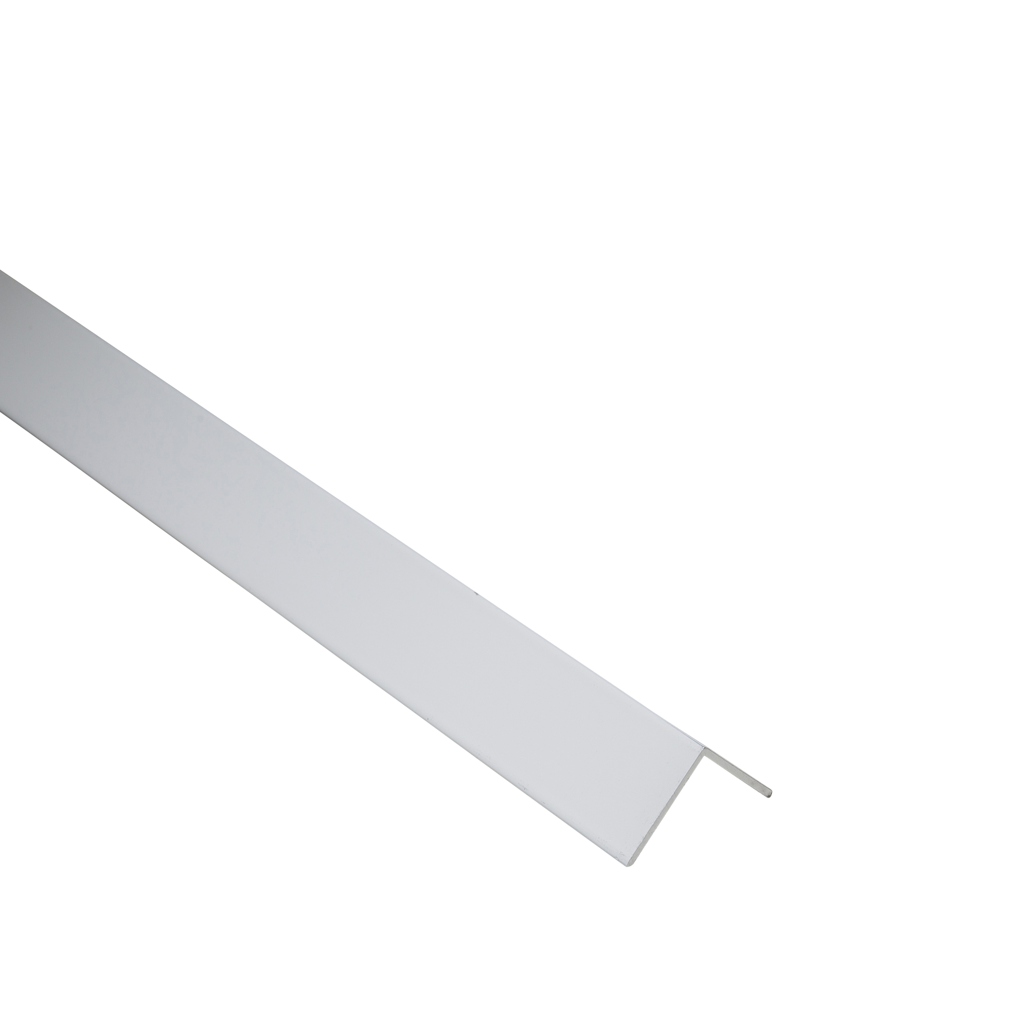 Profilo angolare simmetrico STANDERS in alluminio bianco opaco L 1 m ...