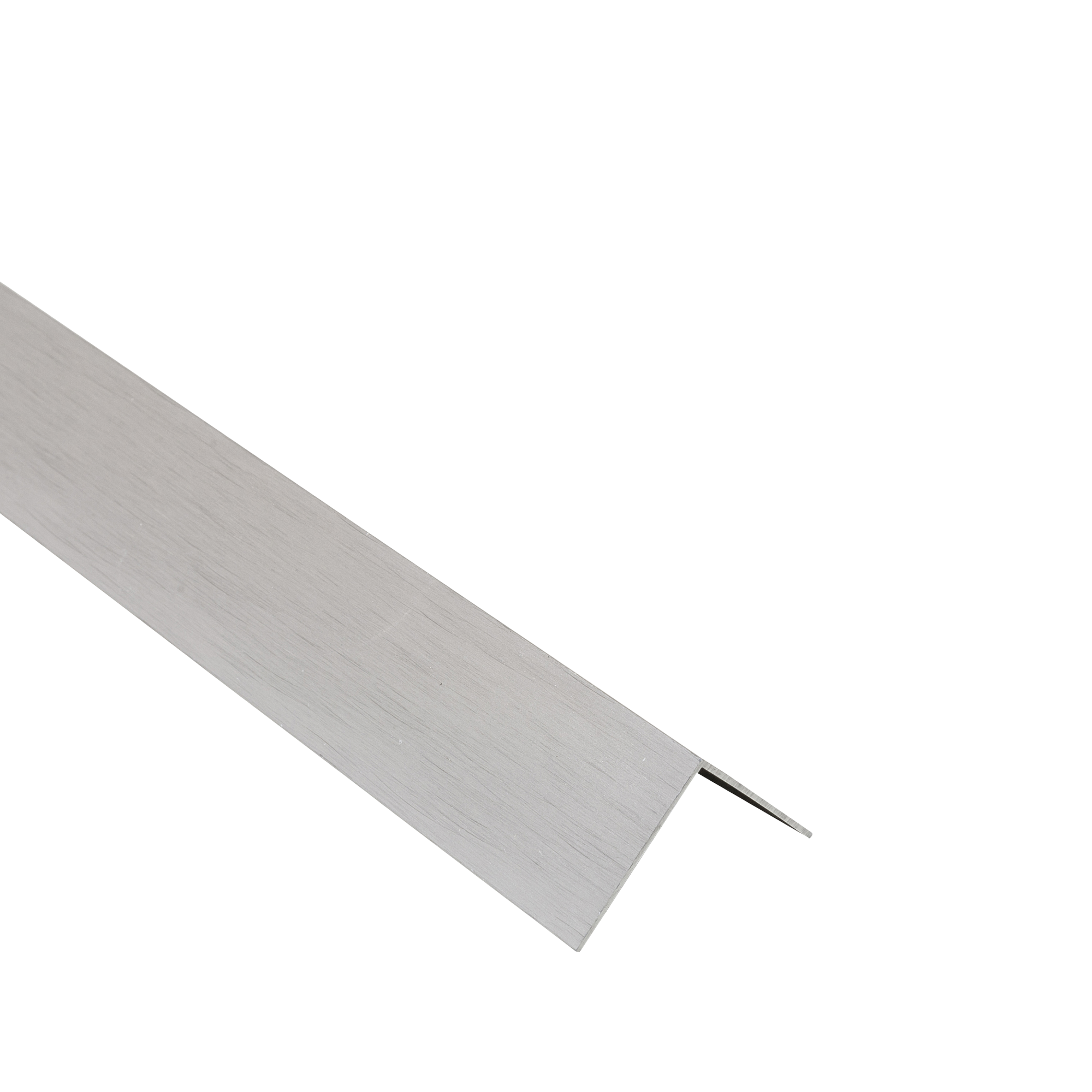Profilo angolare simmetrico STANDERS in alluminio nichel opaco L 1 m ...