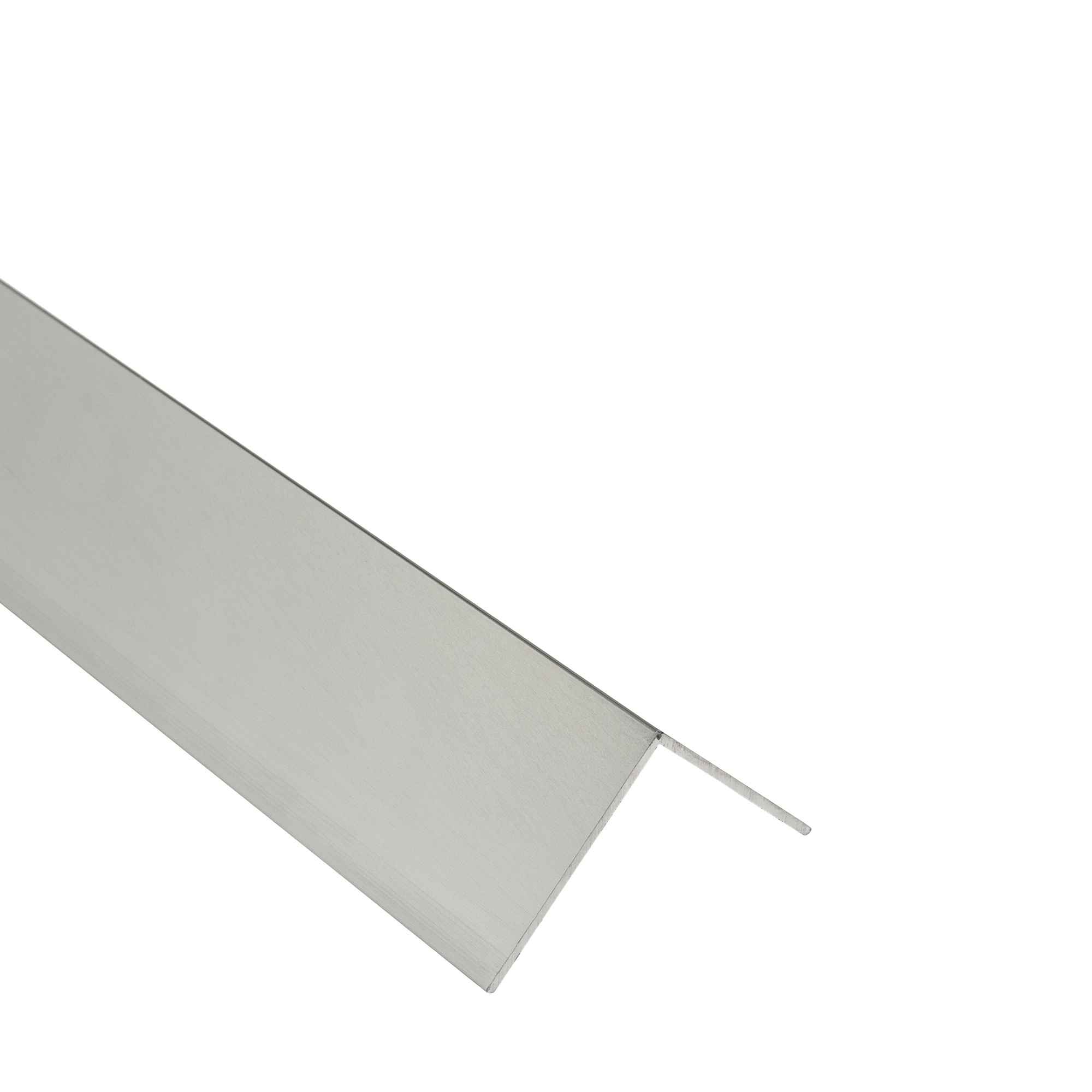 Profilo angolare simmetrico STANDERS in alluminio nichel opaco L 1 m ...