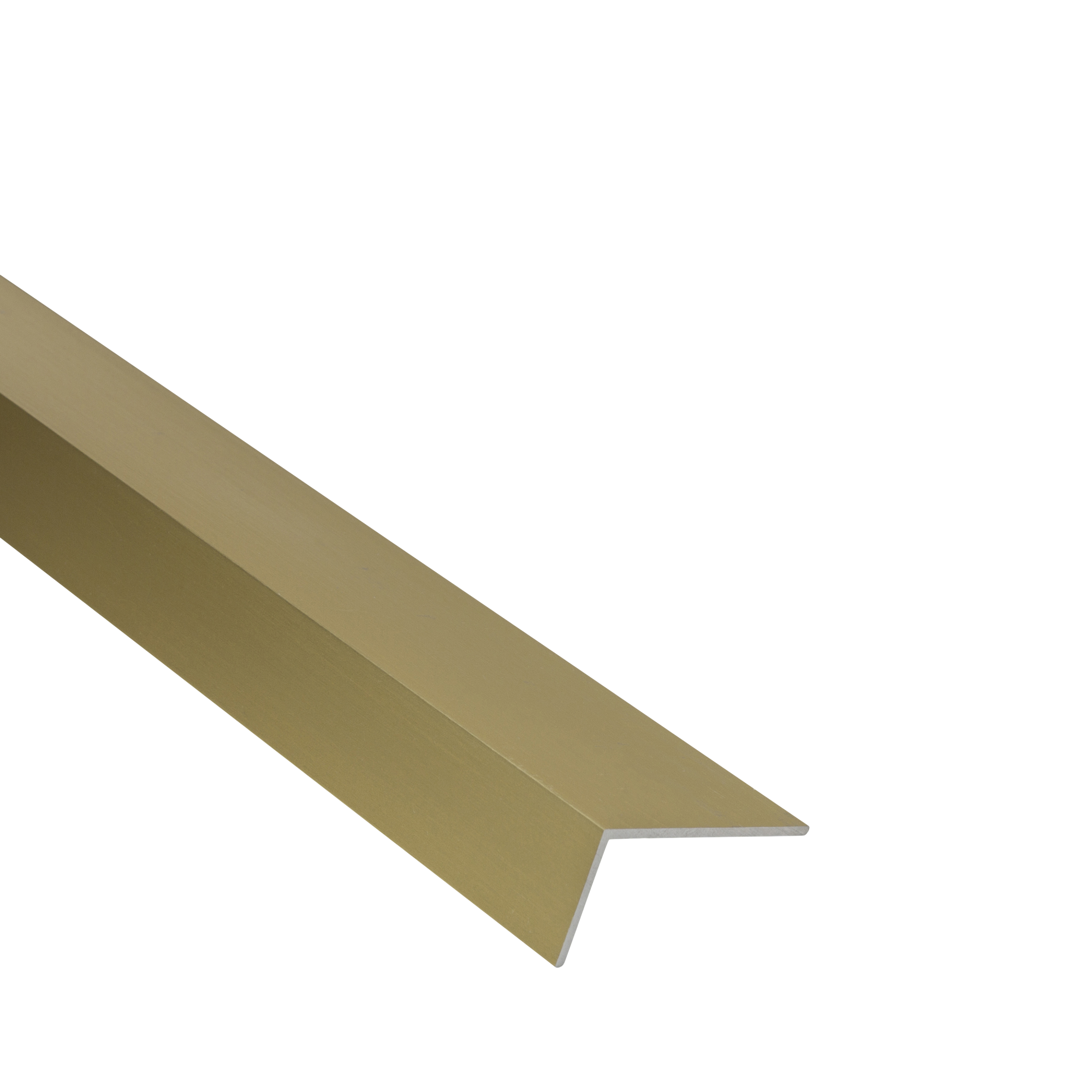 Profilo angolare asimmetrico STANDERS in alluminio spazzolato ...