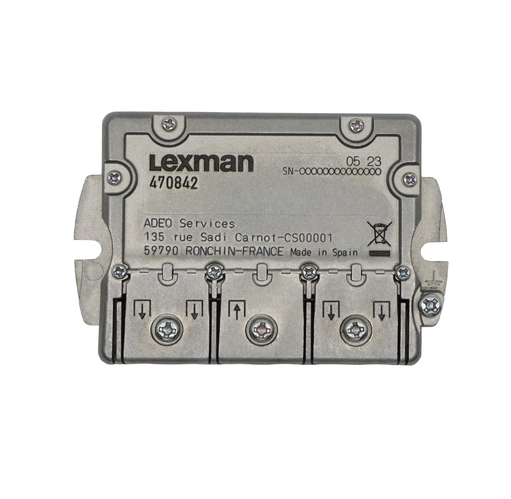 Ripartitore di segnale tv con derivazione LEXMAN | Leroy Merlin