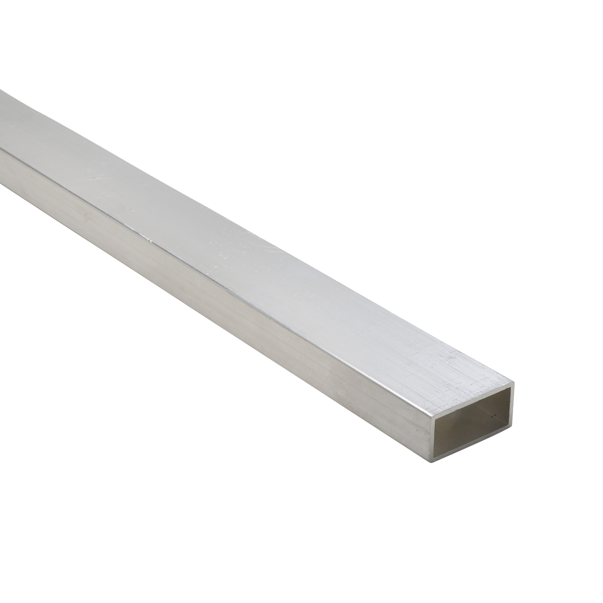 Profilo rettangolare STANDERS in alluminio argento opaco L 1 m 30x15 mm ...