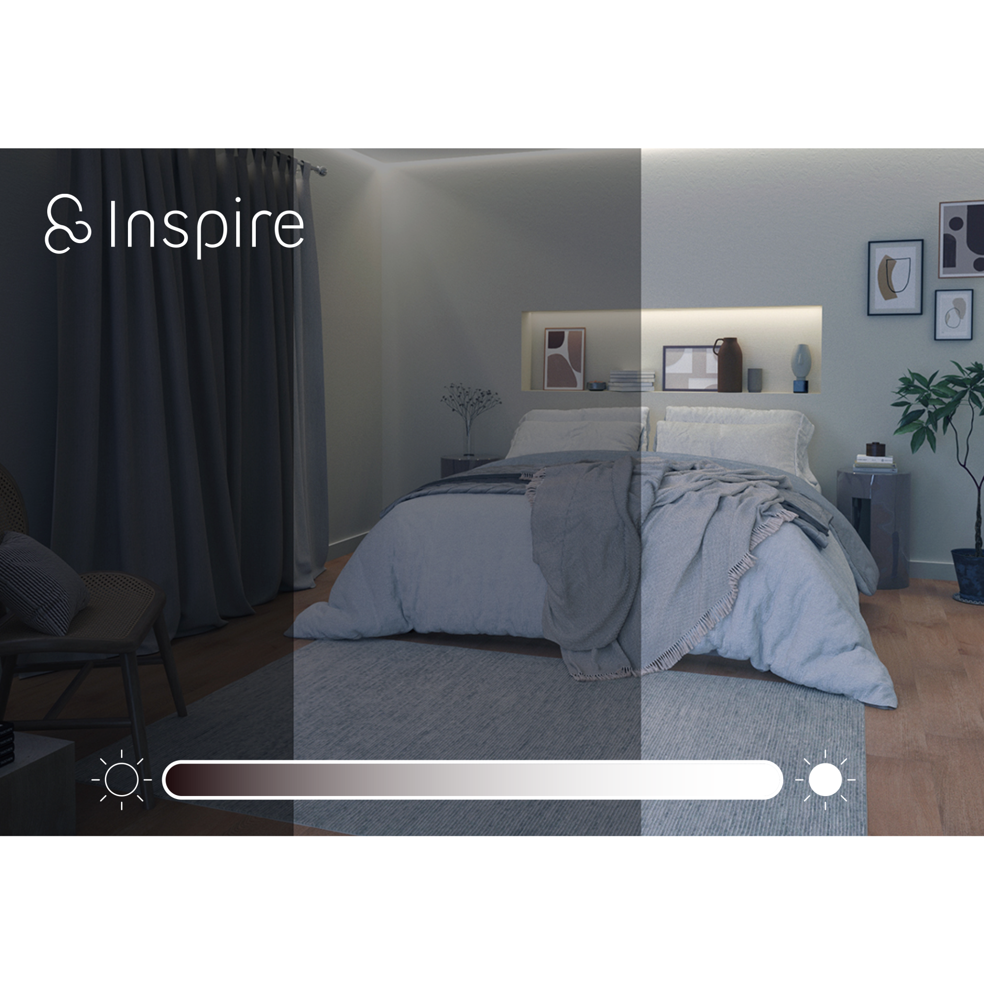 Kit striscia led Cutflexi RGB Music 10m luce rgbw INSPIRE | Leroy Merlin