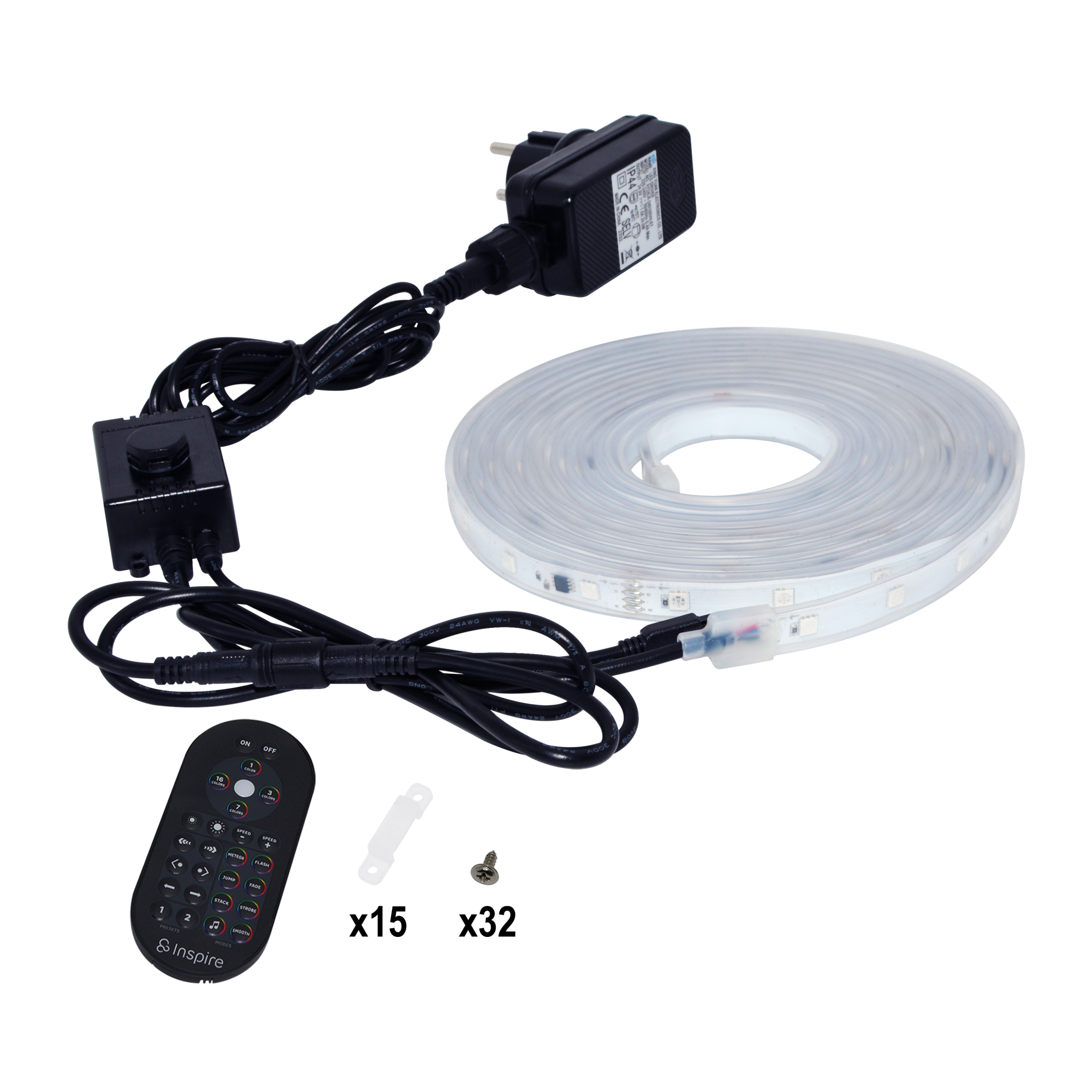 Kit striscia led 5m luce rgb multicolore INSPIRE | Leroy Merlin