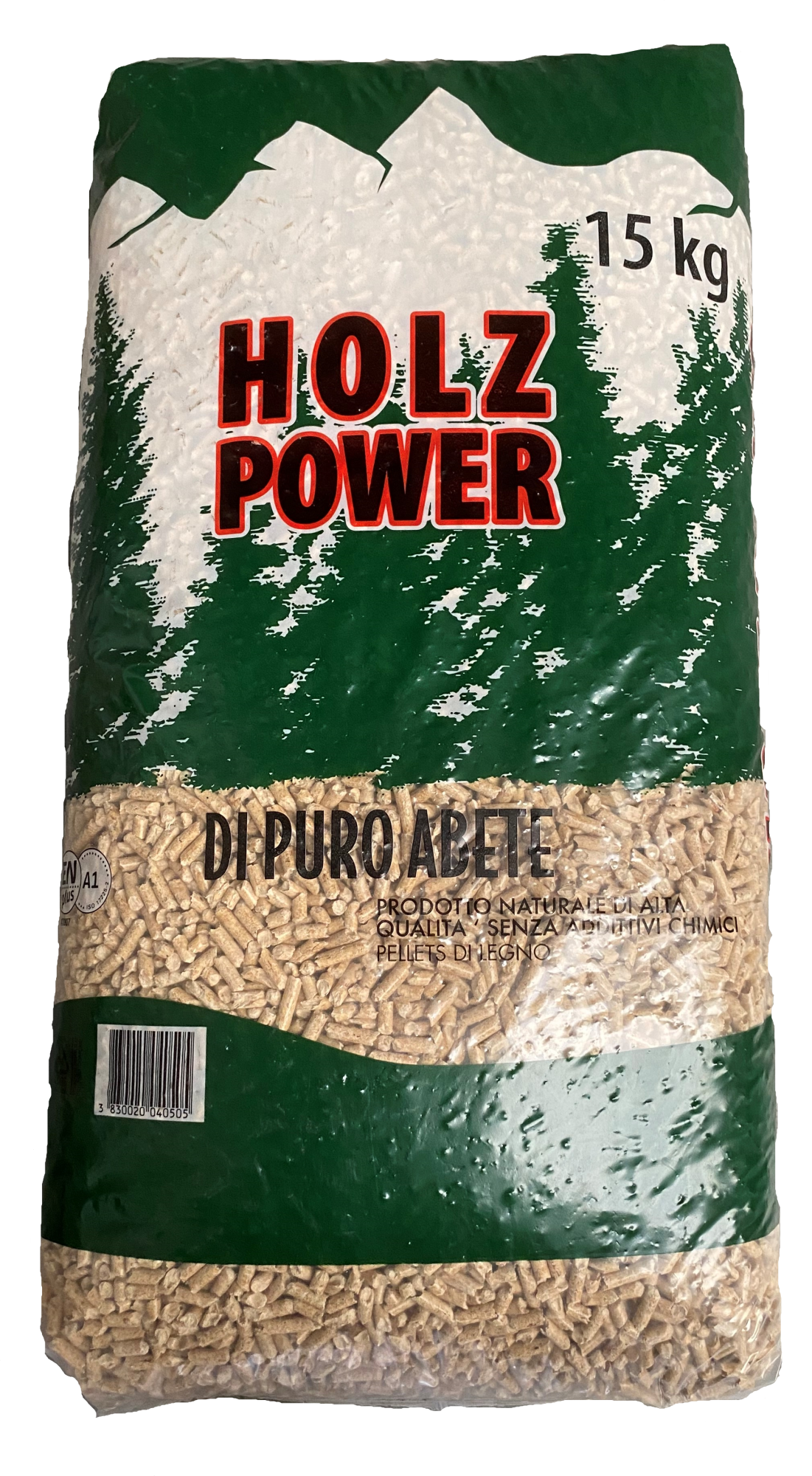 Pellet Holz power ENplus A1 15 kg in abete | Leroy Merlin