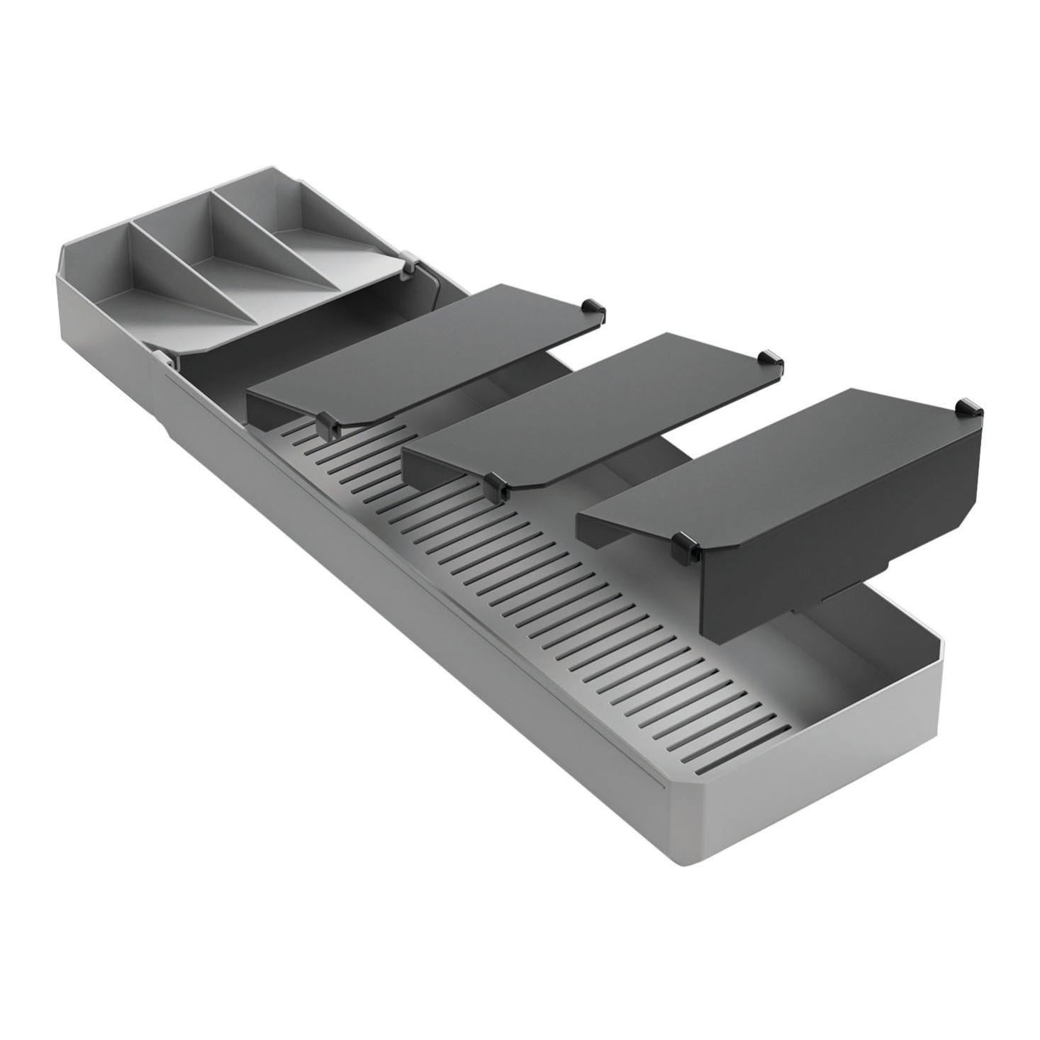 Portaposate Uni-Fit L 15 x H 15 cm grigio | Leroy Merlin