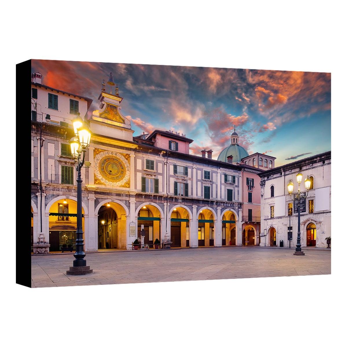 Quadro su tela P.Zza Dell'Orologio 35x24 cm | Leroy Merlin