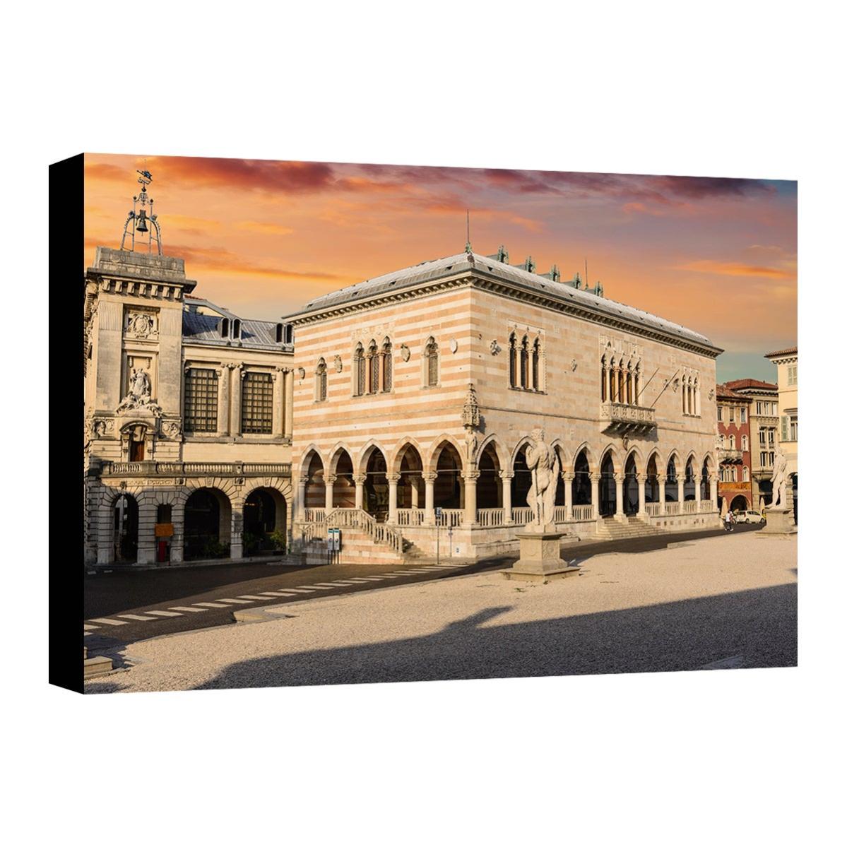 Quadro su tela Loggia Del Lionello 70x50 cm | Leroy Merlin