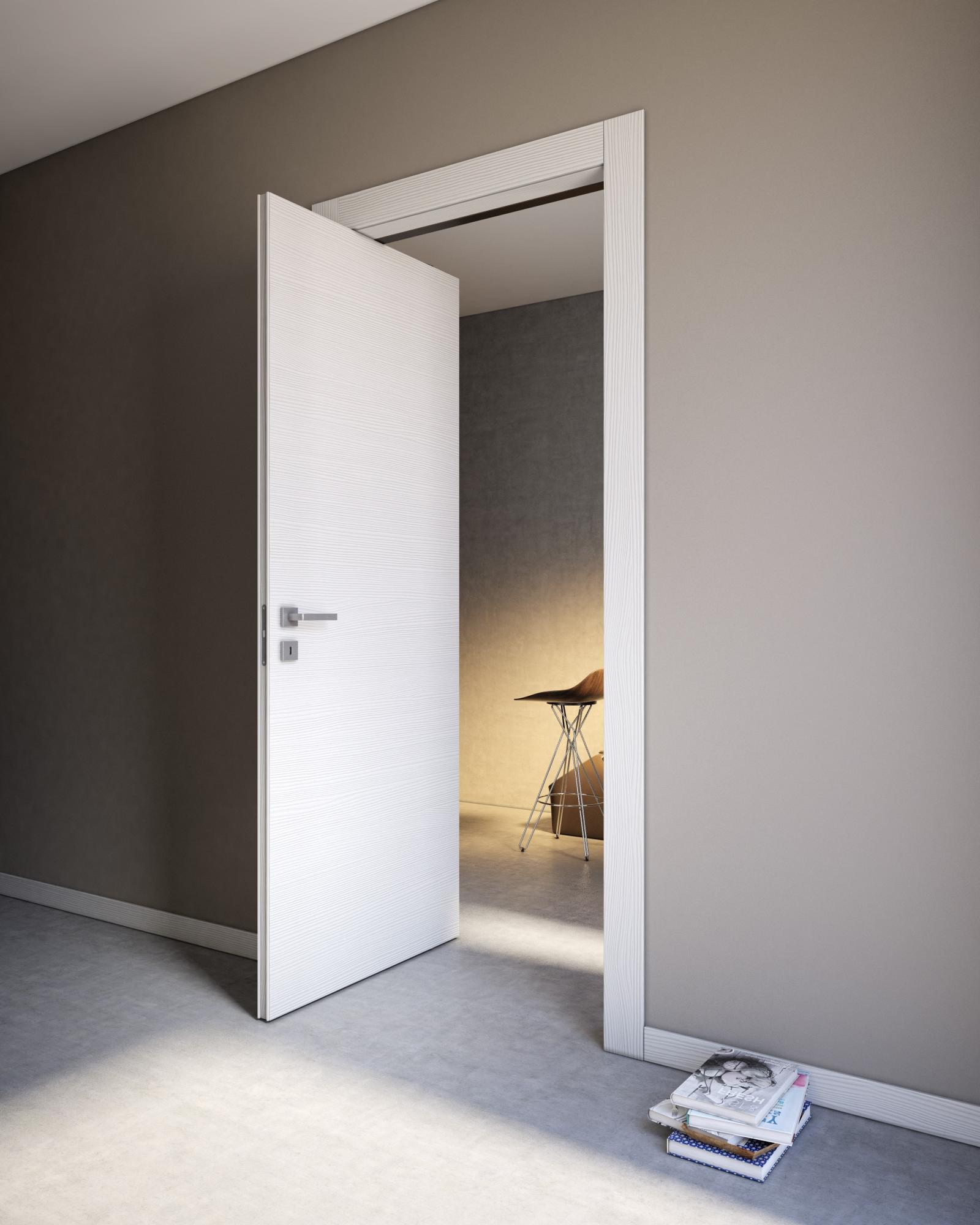 Porta rototraslante Rimini bianco matrix L 60 x H 210 cm sinistra ...