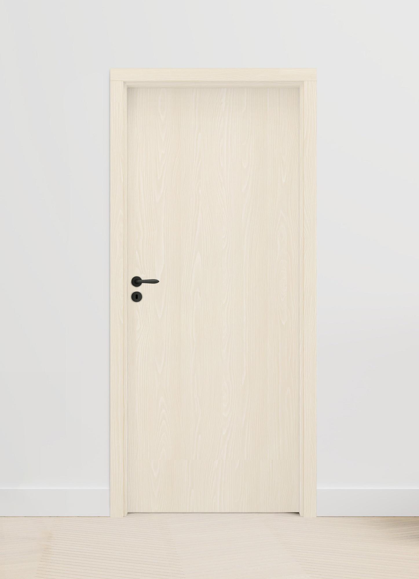 Porta battente Haptic bianco venato L 80 x H 210 cm reversibile | Leroy ...