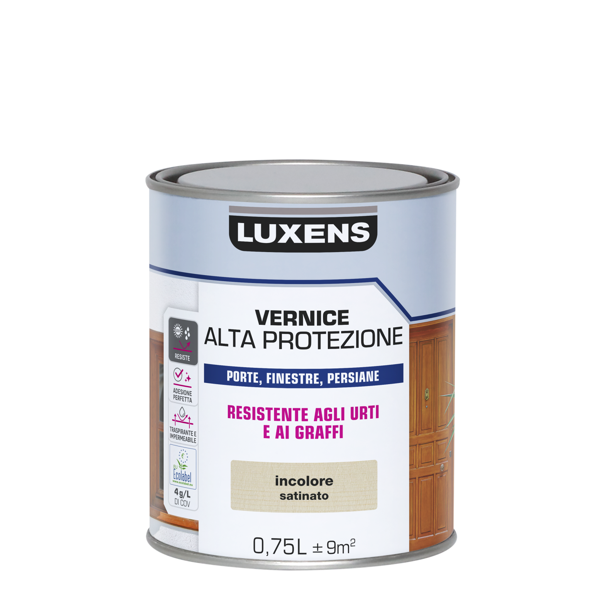 Vernice per legno da esterno a base acqua LUXENS incolore | Leroy Merlin