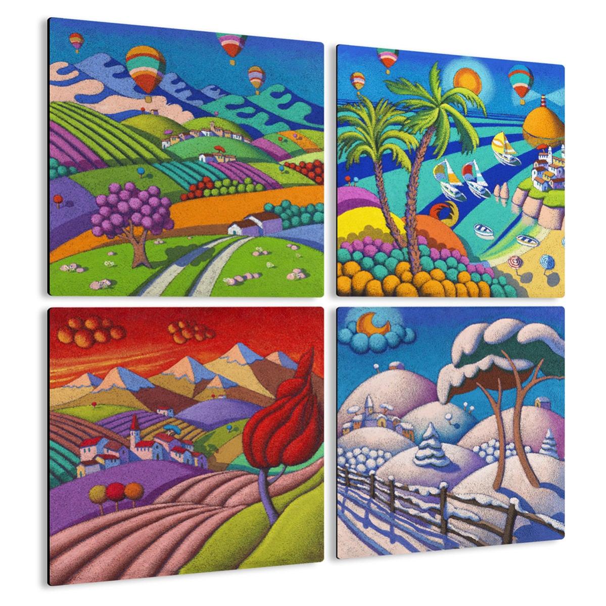 Stampa su mdf Multipannello Calisti 4 59.4x59.4 cm | Leroy Merlin