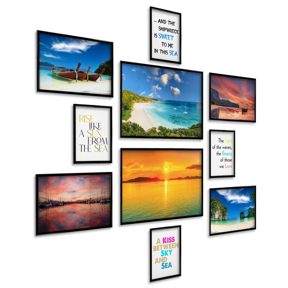 Poster Paesaggi mare 42x29.7 cm , 10 pezzi | Leroy Merlin