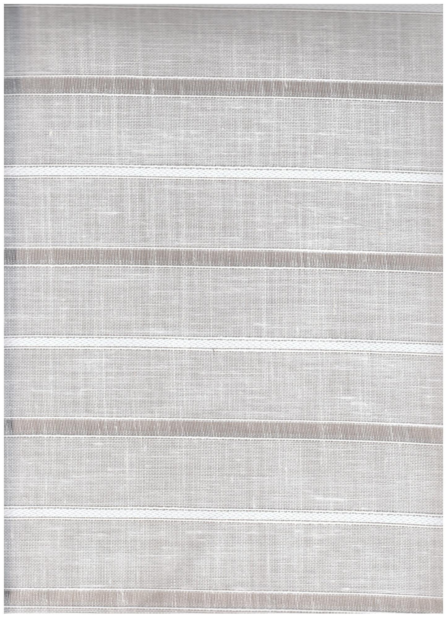 Tessuto al metro Rigato bianco e grigio rigato 330 cm | Leroy Merlin